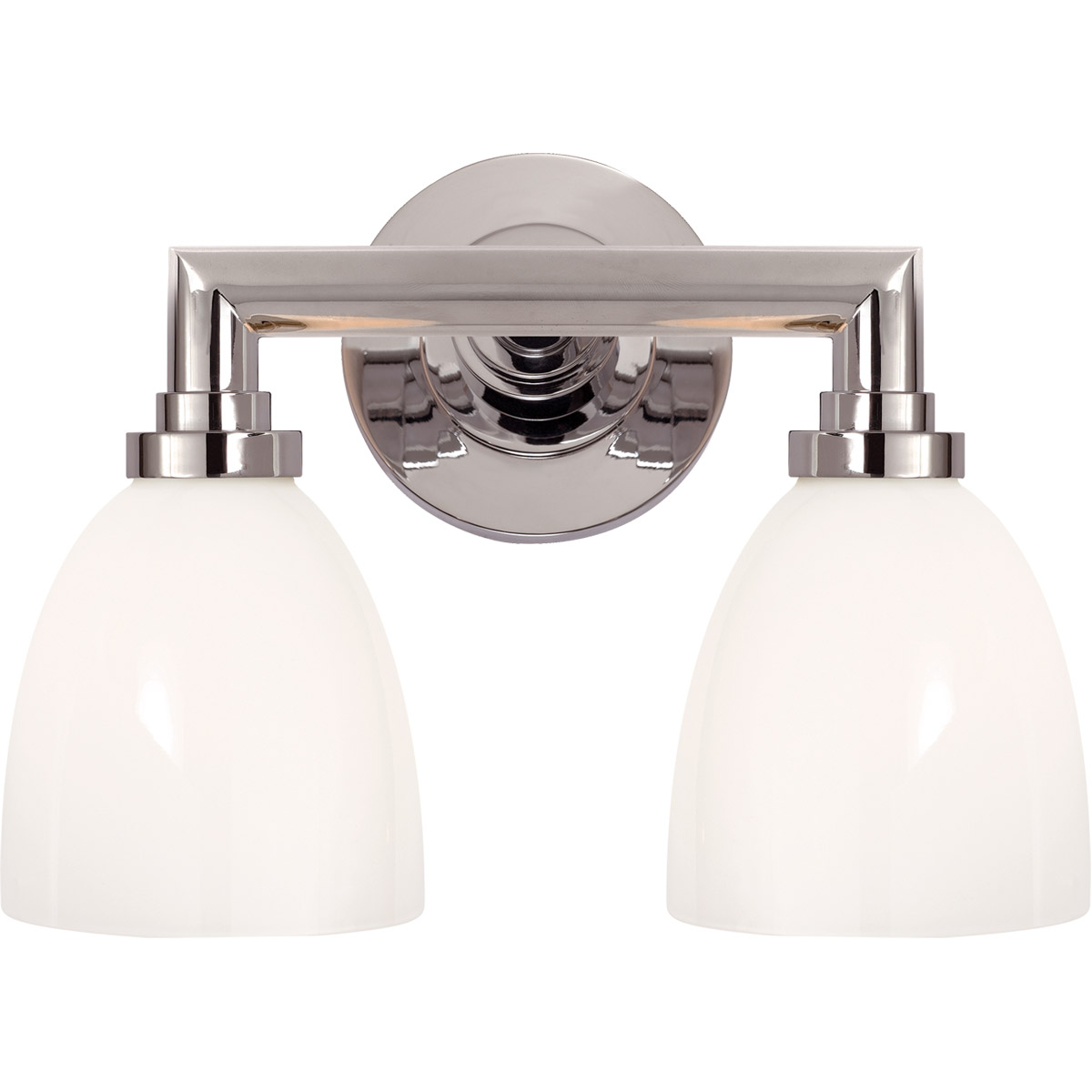 Visual Comfort Signature Collection | Visual Comfort SL2842CH-WG Chapman & Myers Wilton2 2 Light ...