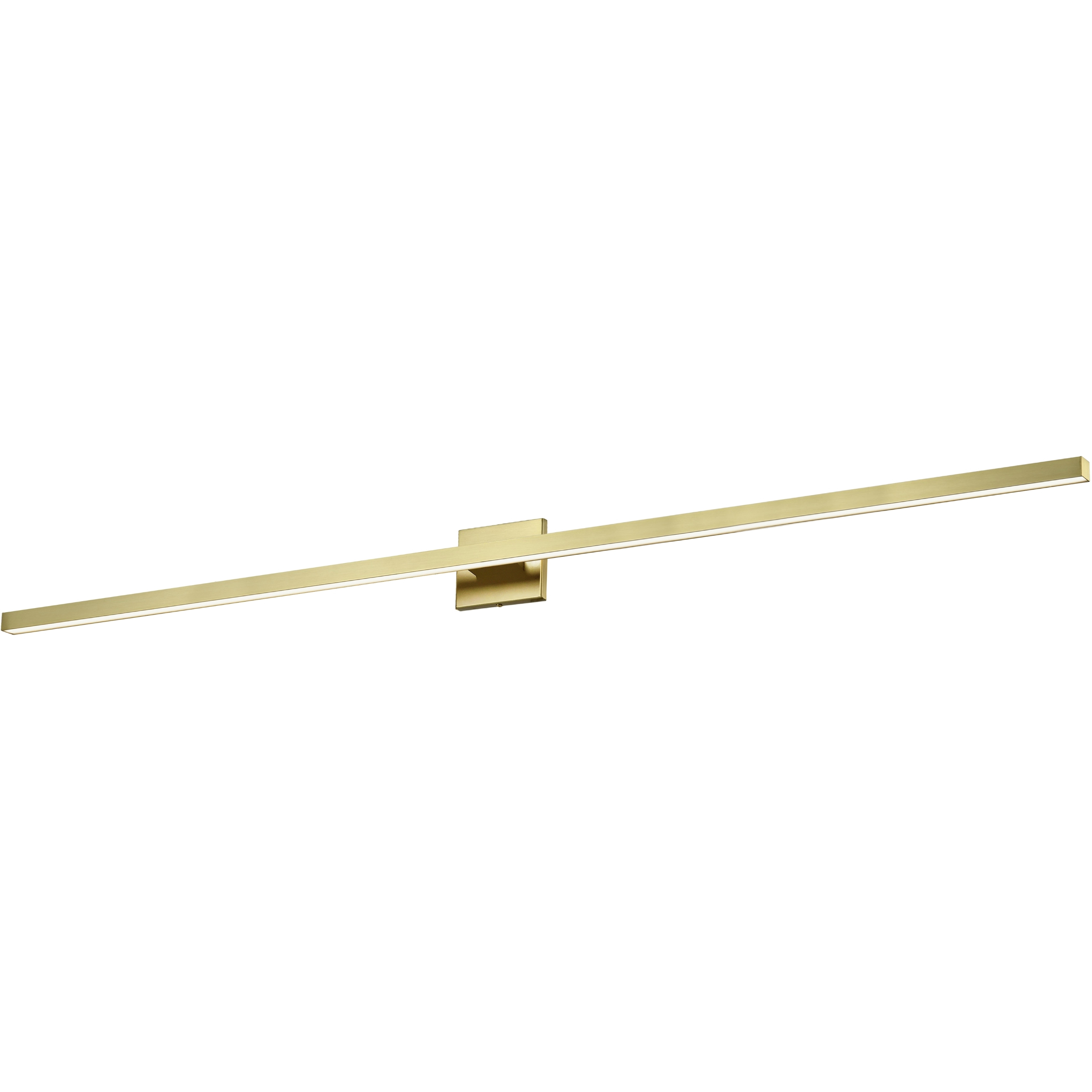 Dainolite ARL-436LEDW-AGB Arandel LED 47.5 inch Aged Brass Vanity Light ...
