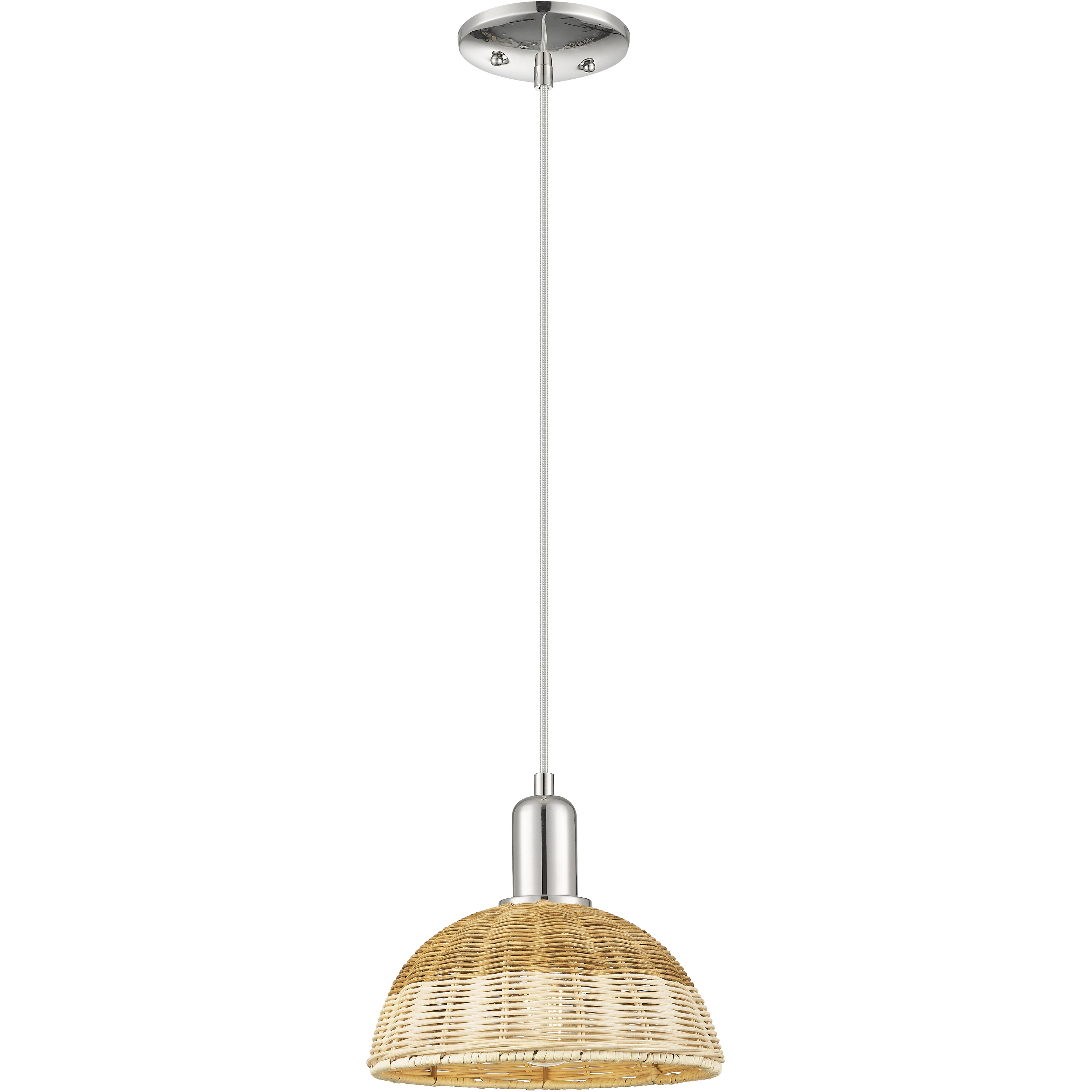 Innovations Lighting 716-1P-PN-NBD2-9-NAT Natural Ballston Dome 1 Light ...