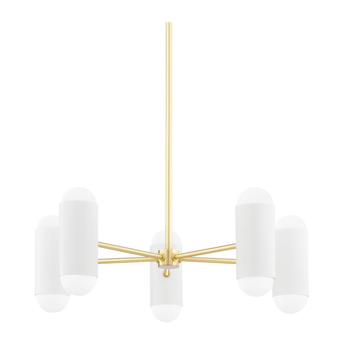 Kira 10 Light 27 inch Aged Brass/Soft White Combo Chandelier Ceiling ...
