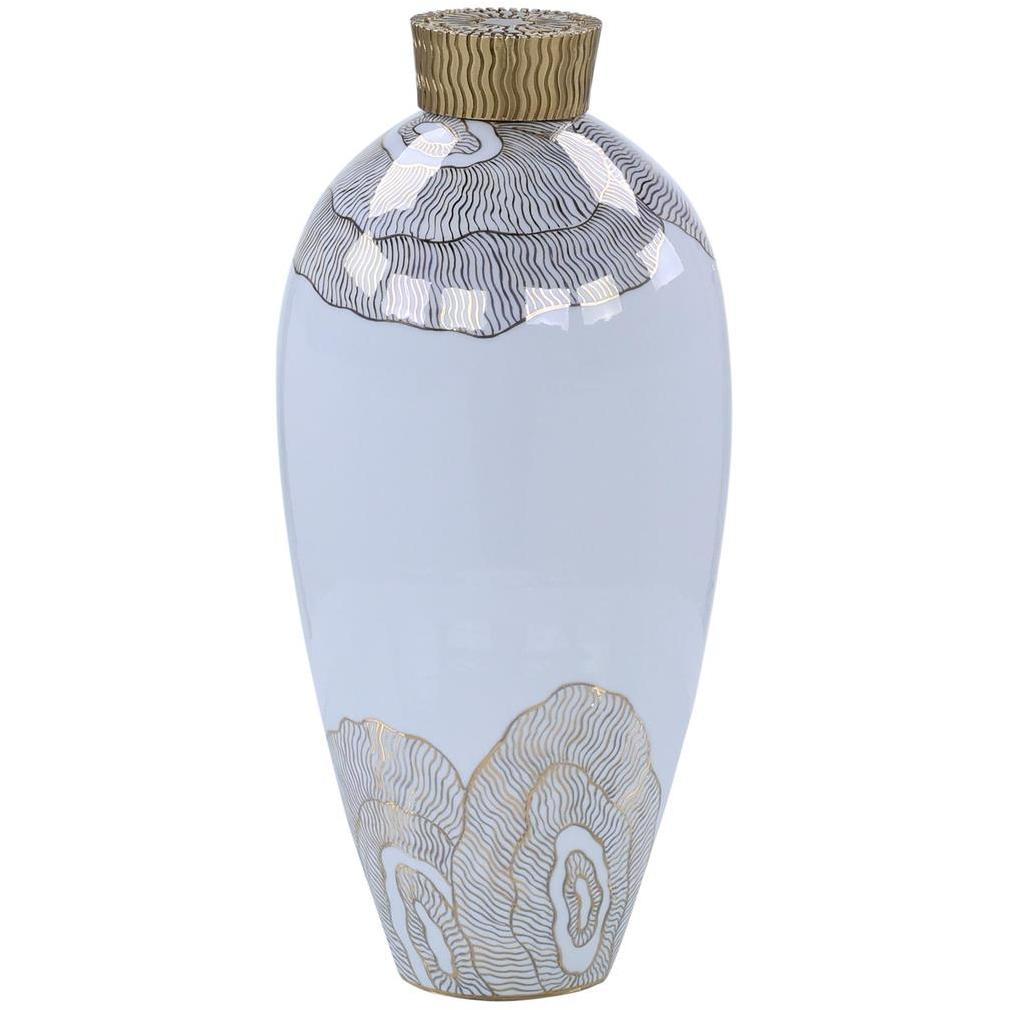 John-Richard JRA-15621 Mithran 16.5 X 8 inch Vase, Large