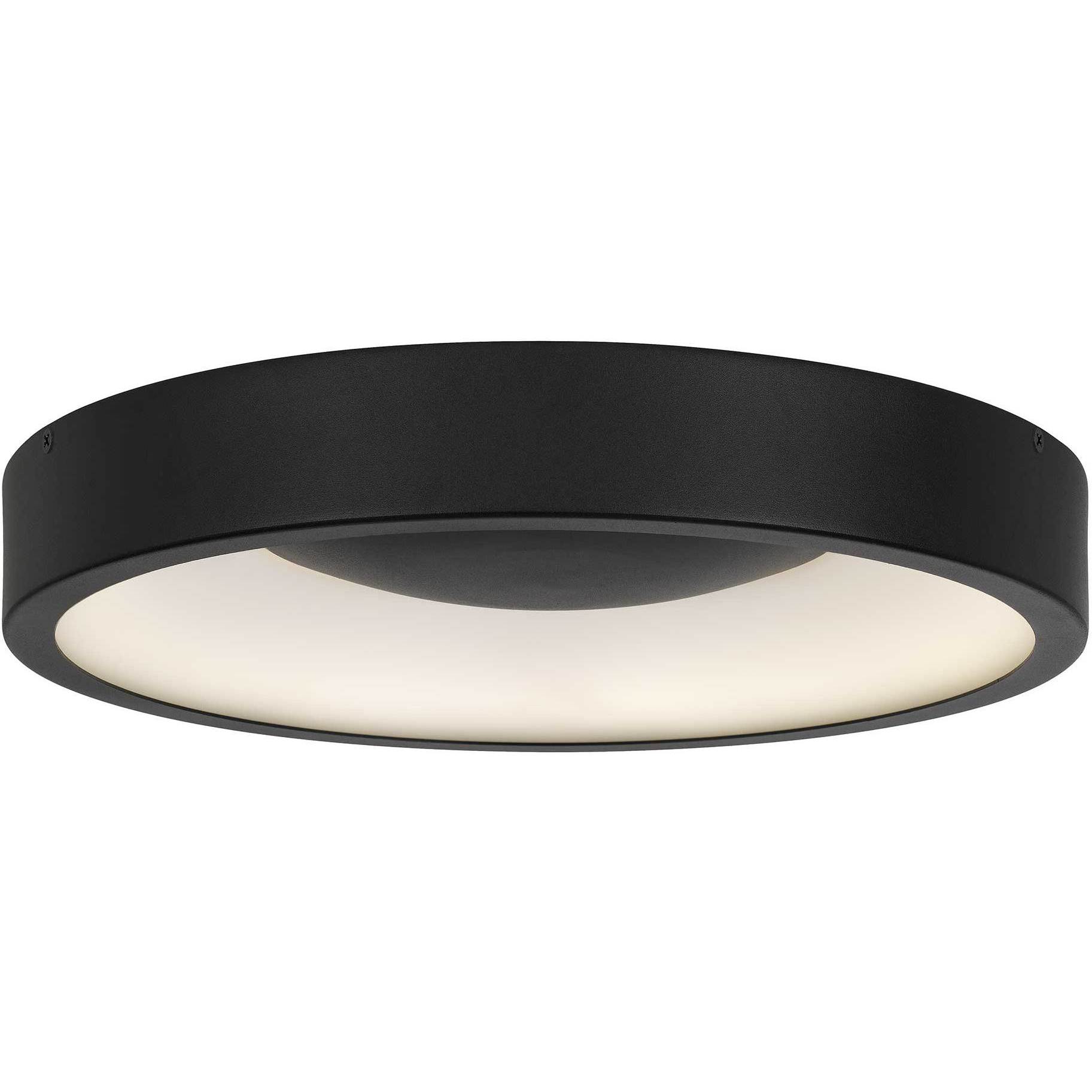 Alteck Lighting AFM0069-5CCT-W-BK Stellar LED 14 inch Sand Black ...