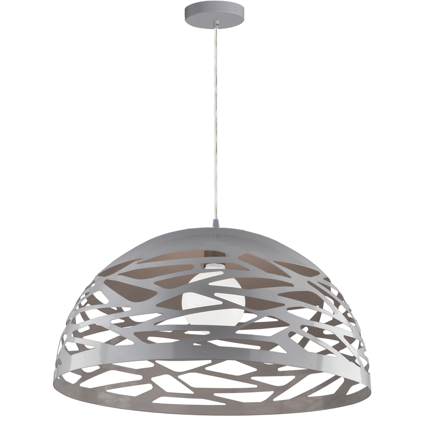 Dainolite COR-161P-MN Coral LED 16 inch Millstone Pendant Ceiling Light
