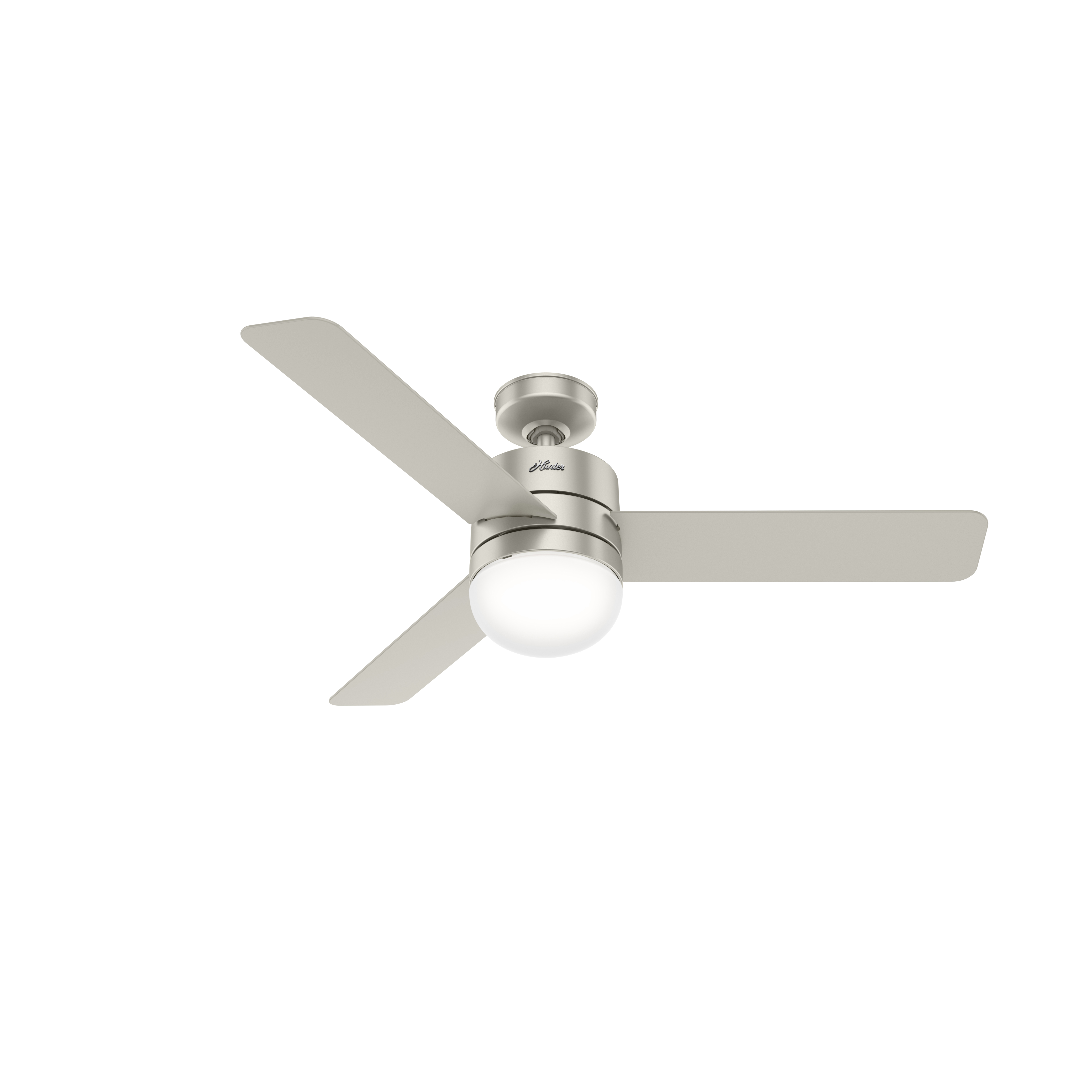 Hunter Fan 51153 Neutron 54 inch Matte Nickel Ceiling Fan