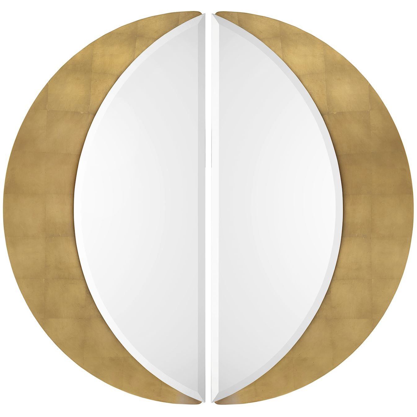John-Richard JRM-1353S2 Convesso 60 X 30 inch Mirrors, Set of 2