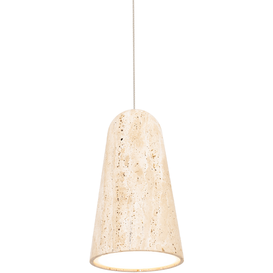 Modern Forms PD-4510-30-WV/AB Pompeii LED 6 inch Beige Travertine and ...