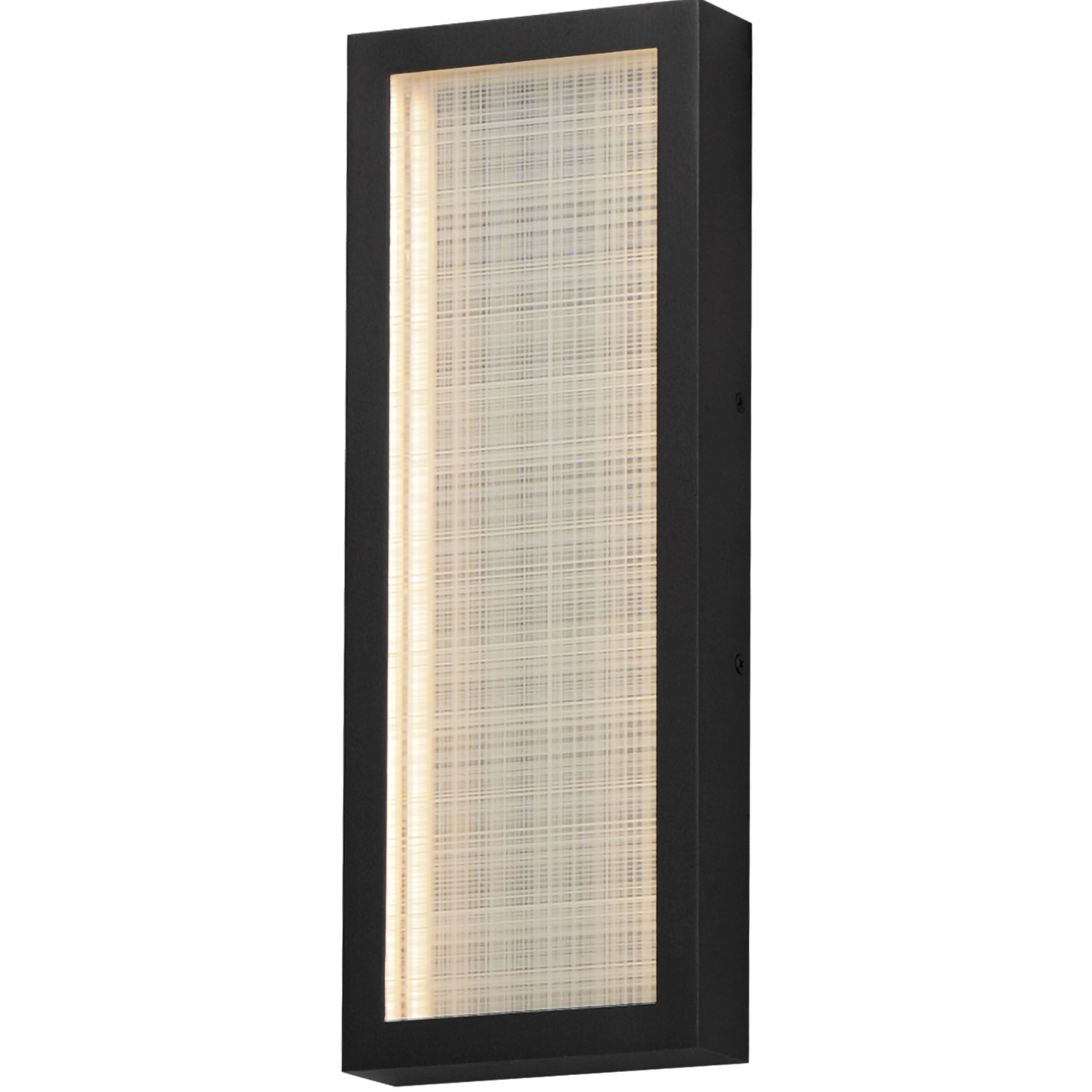 ET2 E30221-99BK Highlander LED 6 inch Black Bath Vanity Wall Light