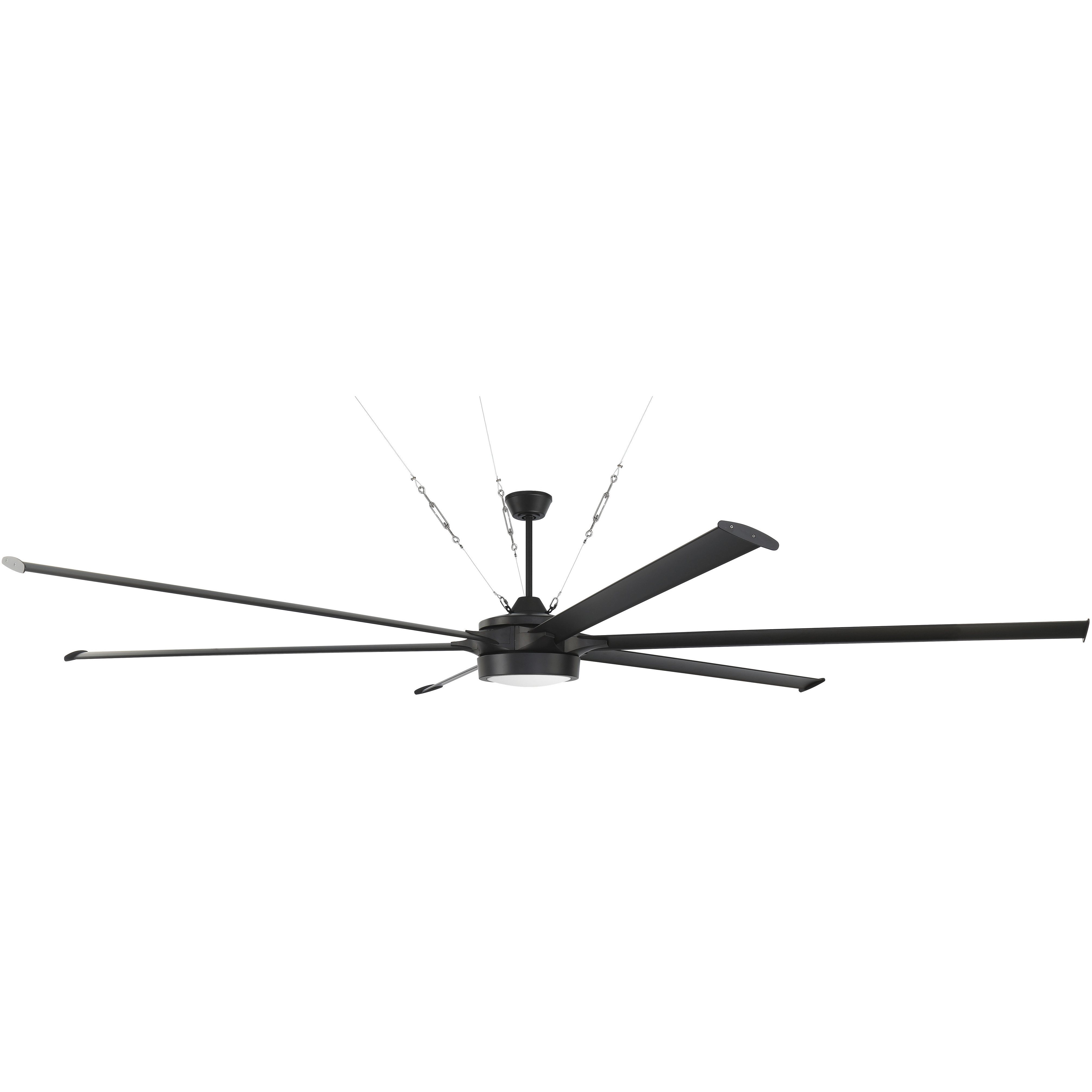 Craftmade PRT120FB6 Prost 120 120 inch Flat Black with Flat Black/Flat ...
