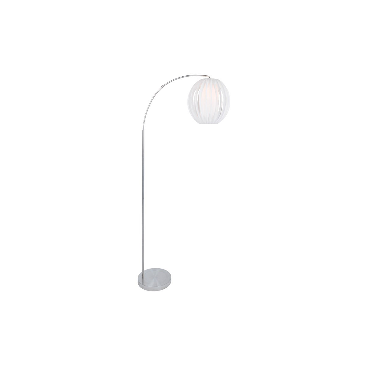 Lite Source LS-82957 Deion 80 inch 100.00 watt Brushed Nickel Arc Lamps Portable Light