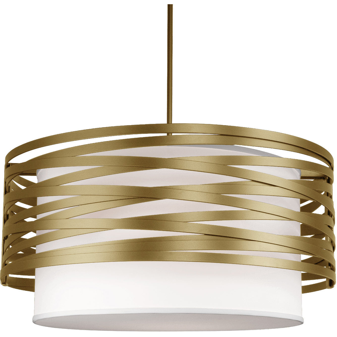 Tempest 1 Light 30.2 inch Gilded Brass Chandelier Ceiling Light in ...