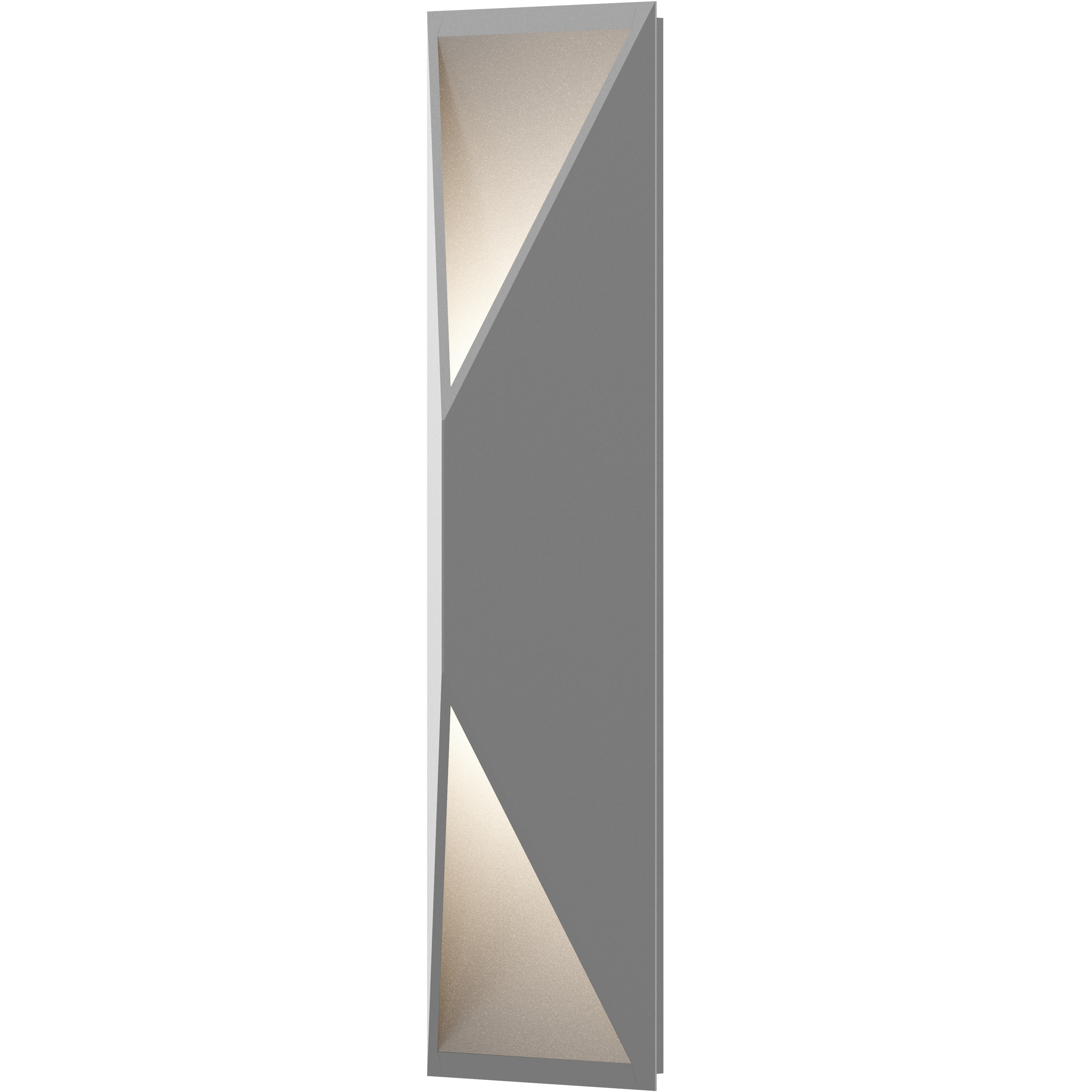 Sonneman 7102.74-WL Prisma LED 18 inch Textured Gray Indoor-Outdoor Sconce
