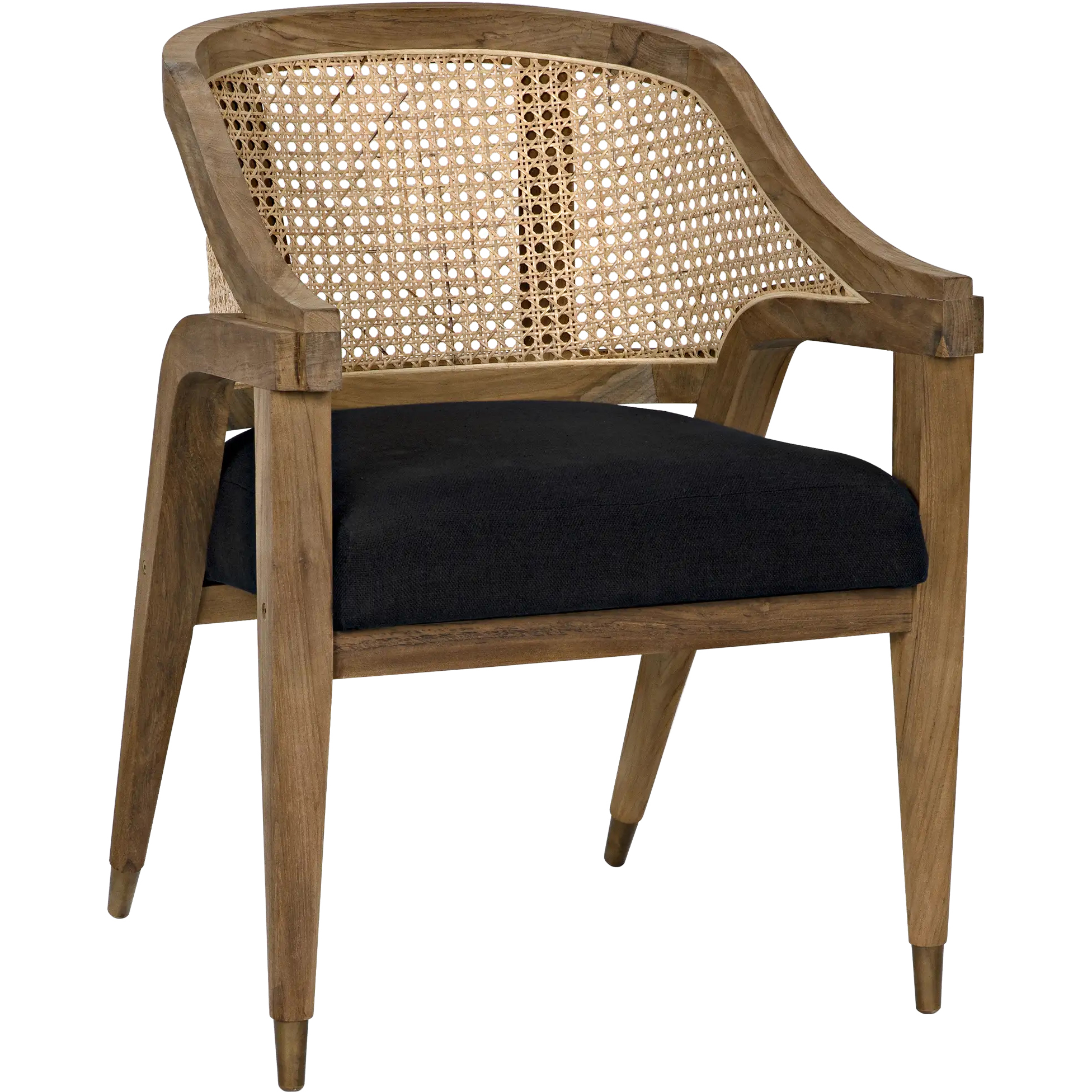 Noir GCHA283T Chloe Teak Dining Chair