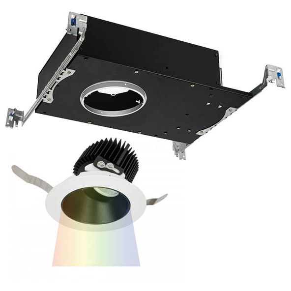 WAC Lighting Aether LED B/Wt Recessed Lighting in 2700K, 85, Flood ...