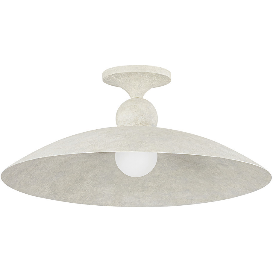 Hudson Valley 4320-LWP Teelin 1 Light 20 inch Limewash Plaster Flush ...