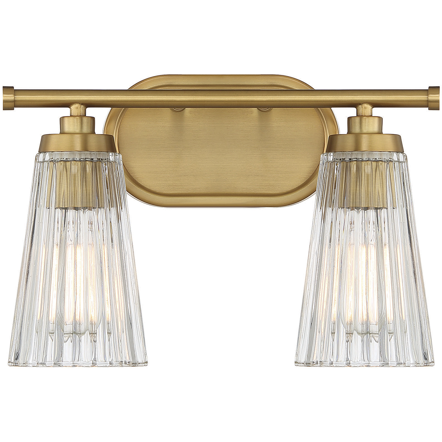 Savoy House 8-1745-2-322 Chantilly 2 Light 14 inch Warm Brass Bathroom ...