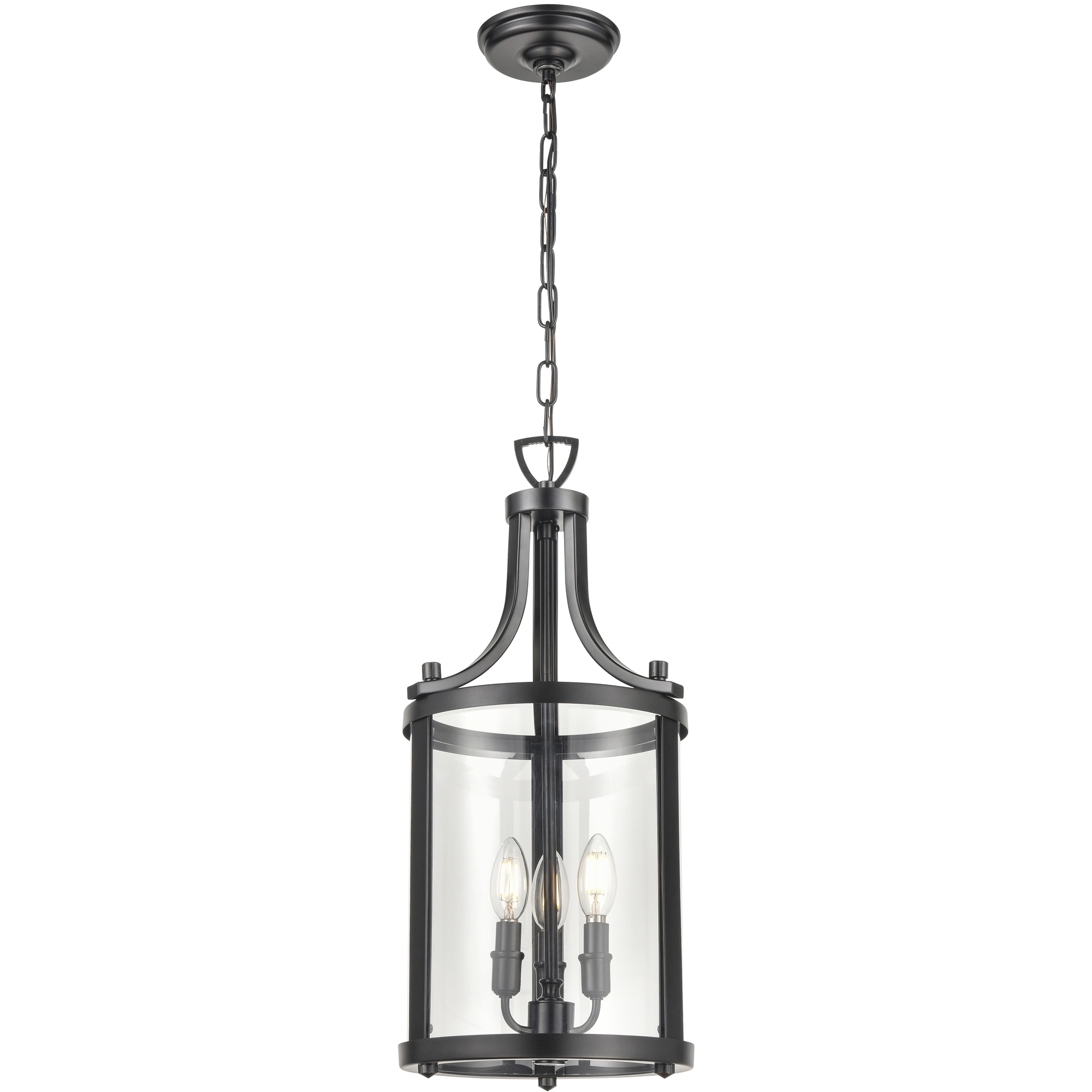 Niagara Special Edition 3 Light 10.5 inch Ebony Foyer Ceiling Light