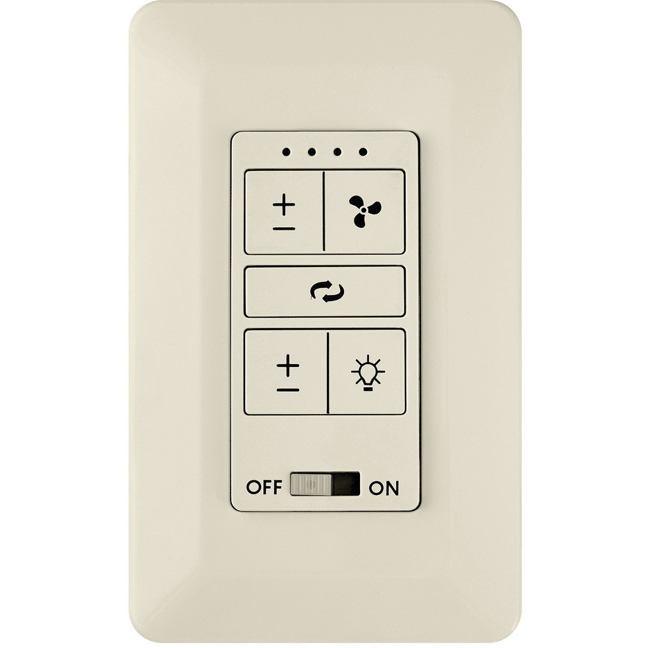 Hinkley 980001FAL Wall Control 4 Speed DC Almond Fan Wall Control, DC