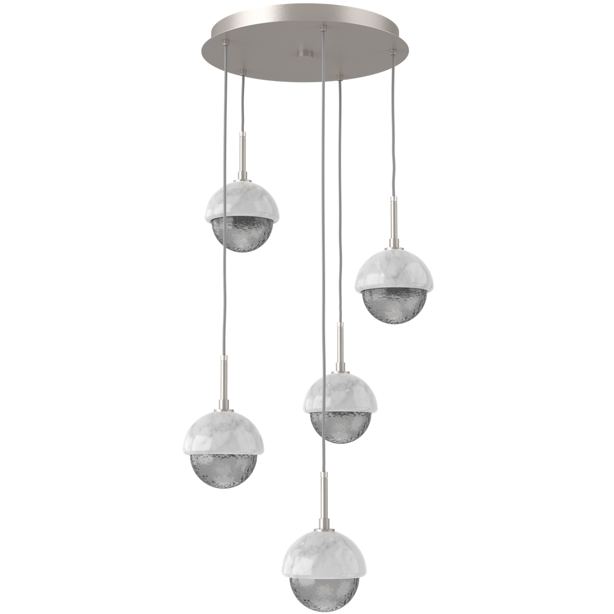 Hammerton Studio CHB0093-05-BS-S-C01-L3-WM Cabochon LED 20.2 inch ...