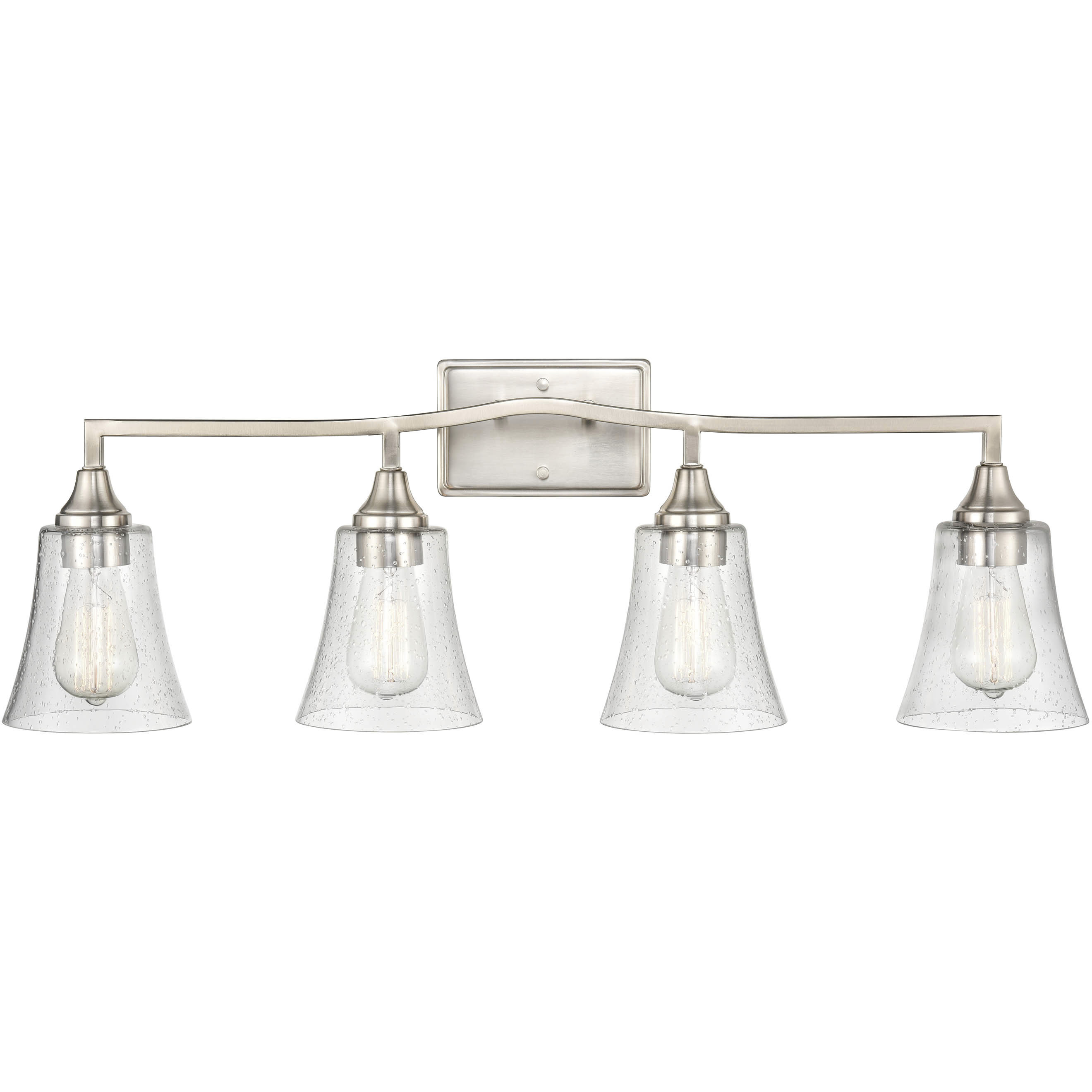 Millennium Lighting 2104-BN Caily 4 Light 32.5 inch Brushed Nickel ...