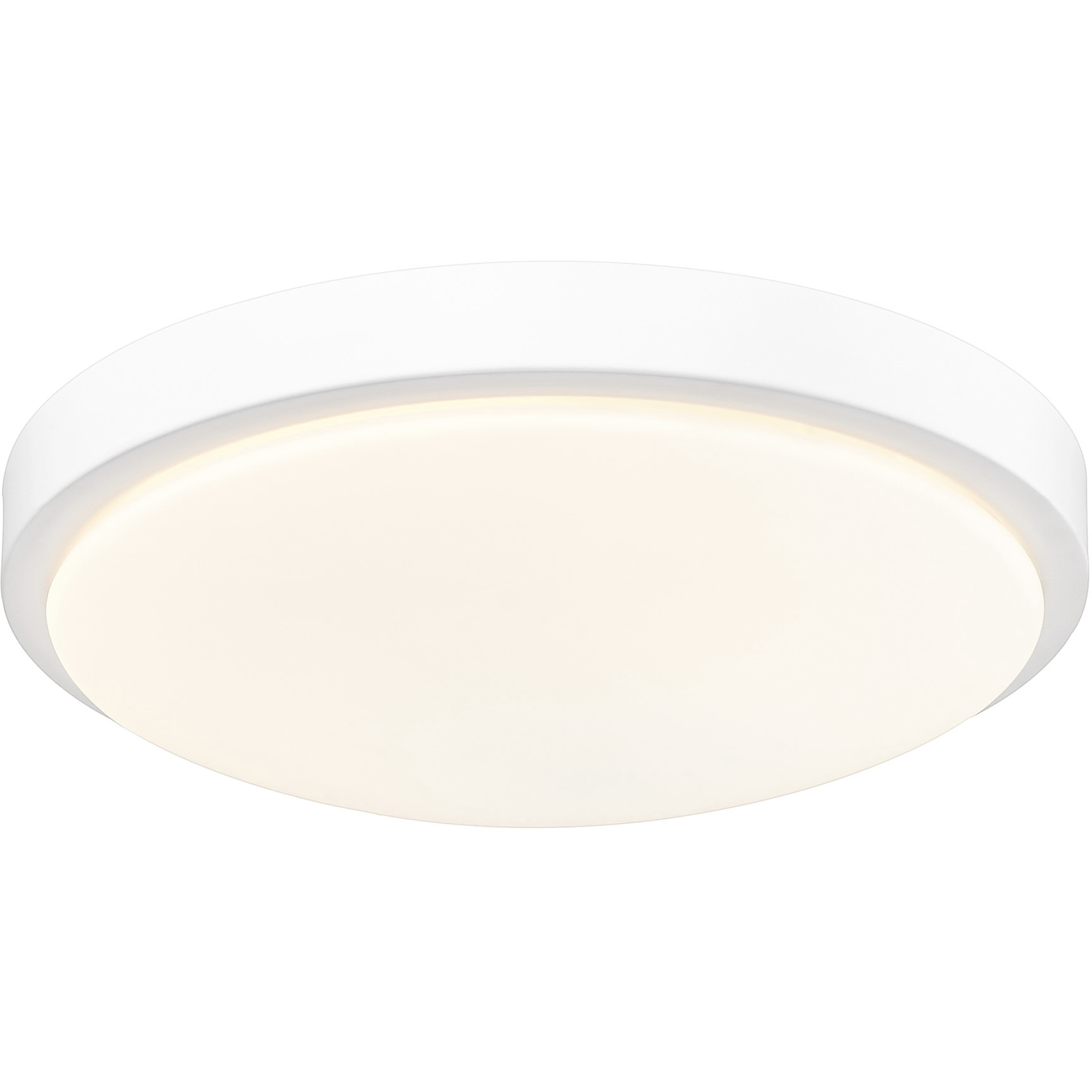 Golden Lighting 9128-FM13 WHT-OP Gabi LED 12.25 inch Matte White Flush ...