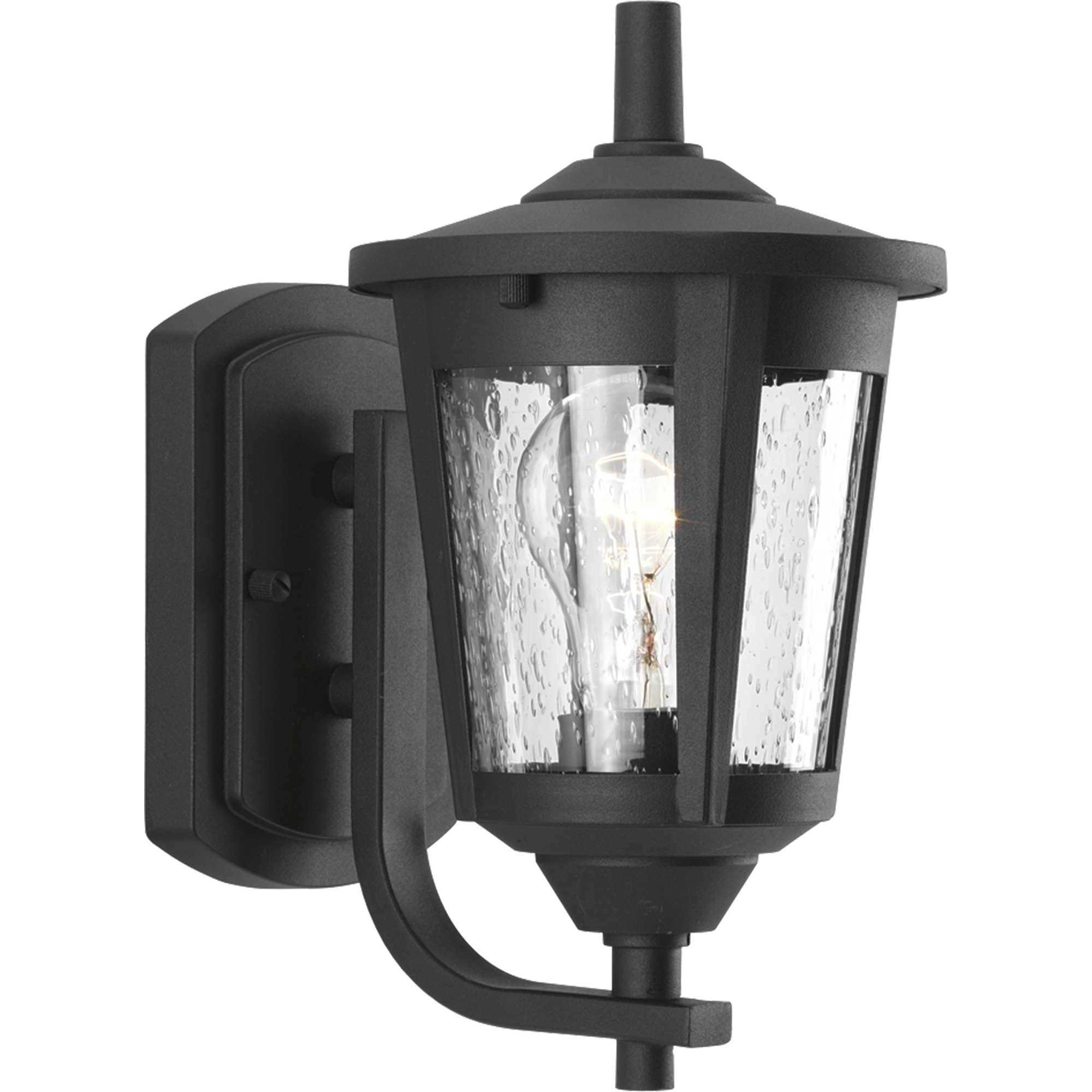 Progress P6073-31 East Haven 1 Light 10 inch Textured Black Outdoor ...