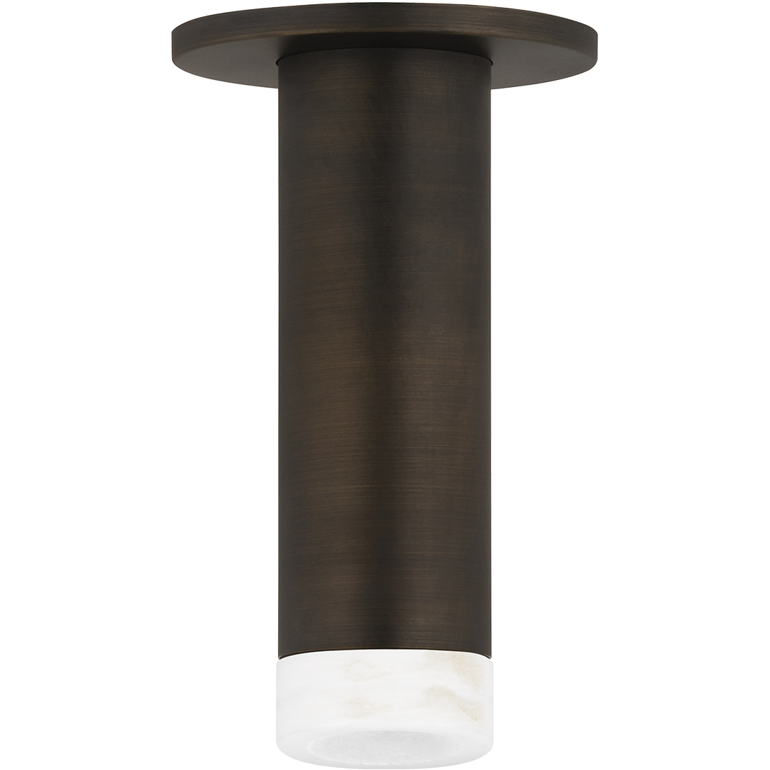 CSL Lighting LX2FM-27-DB-ALA Luxe LED 2.75 inch Distressed Bronze ...