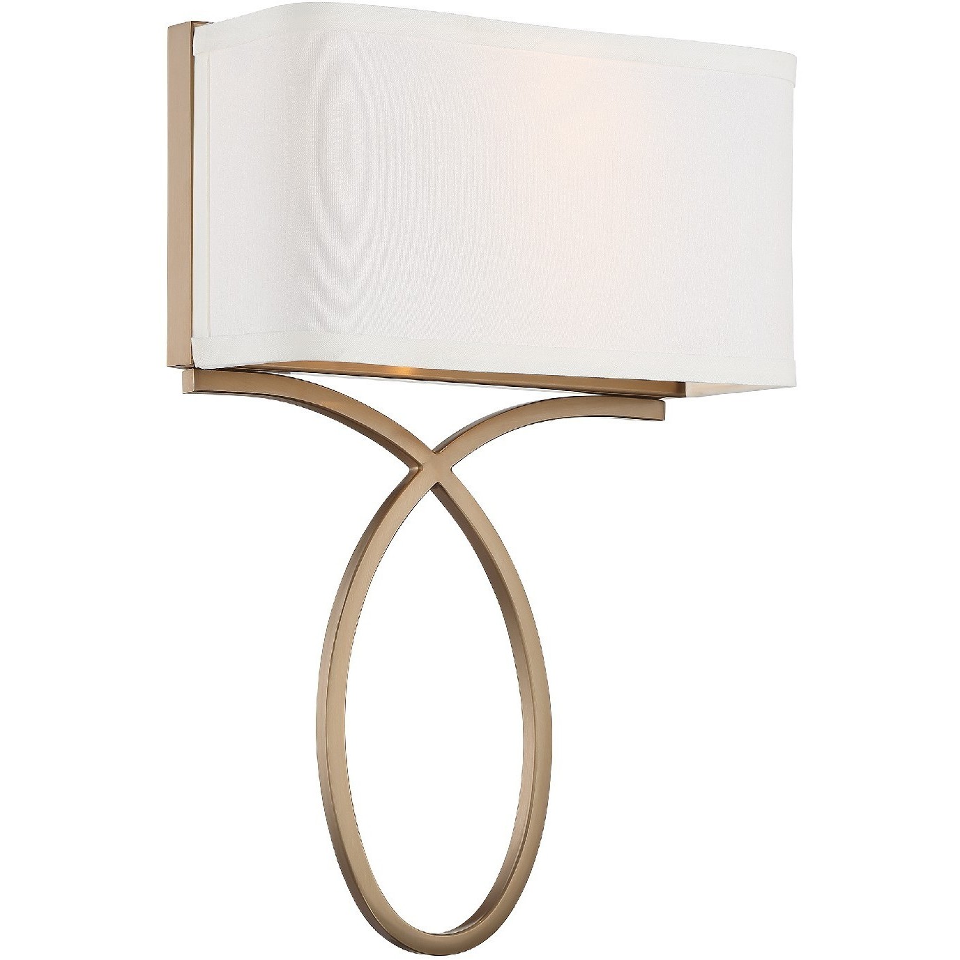 Crystorama BRK-A3702-VG Brinkley 2 Light 10 inch Vibrant Gold ADA ...