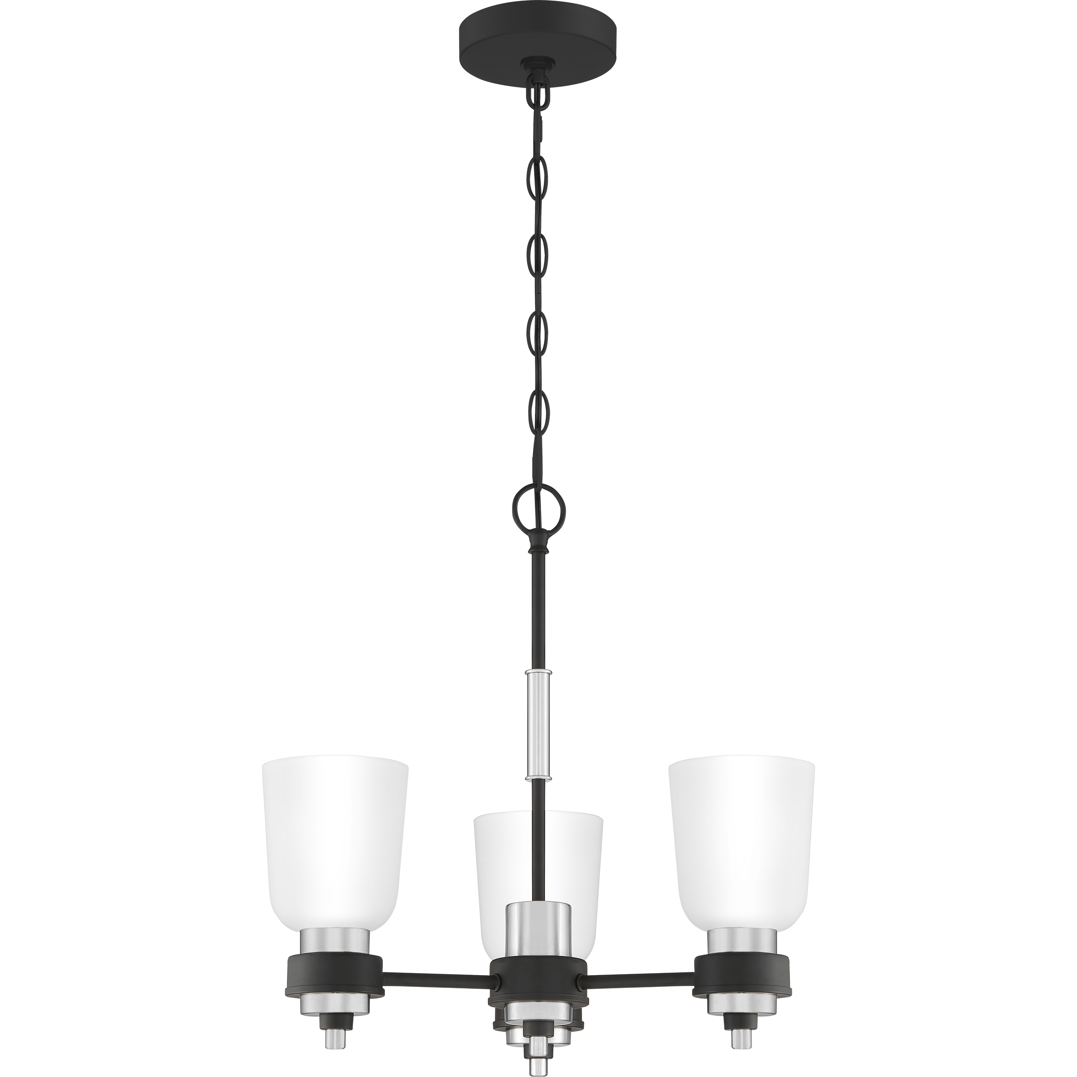 Quoizel CRD5019BN Conrad 3 Light 18.75 inch Brushed Nickel Chandelier ...