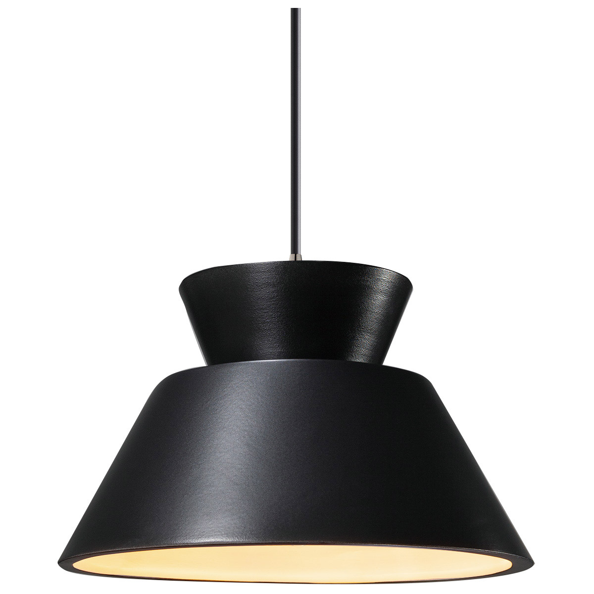 Justice Design CER-6420-CRB-NCKL Radiance 1 Light 11 inch Pendant ...