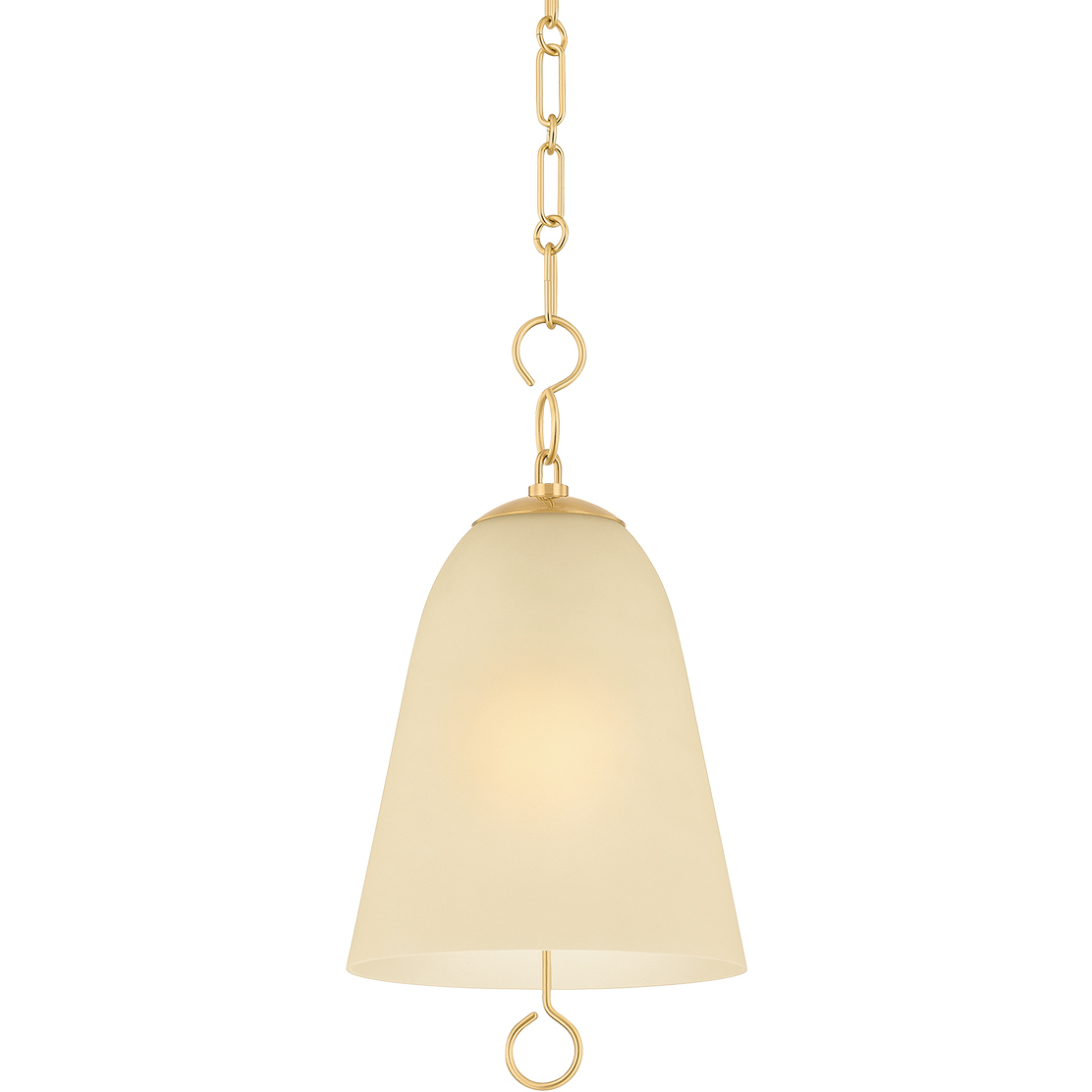 Mitzi H1058701L-AGB Christine 1 Light 14 inch Aged Brass Pendant ...