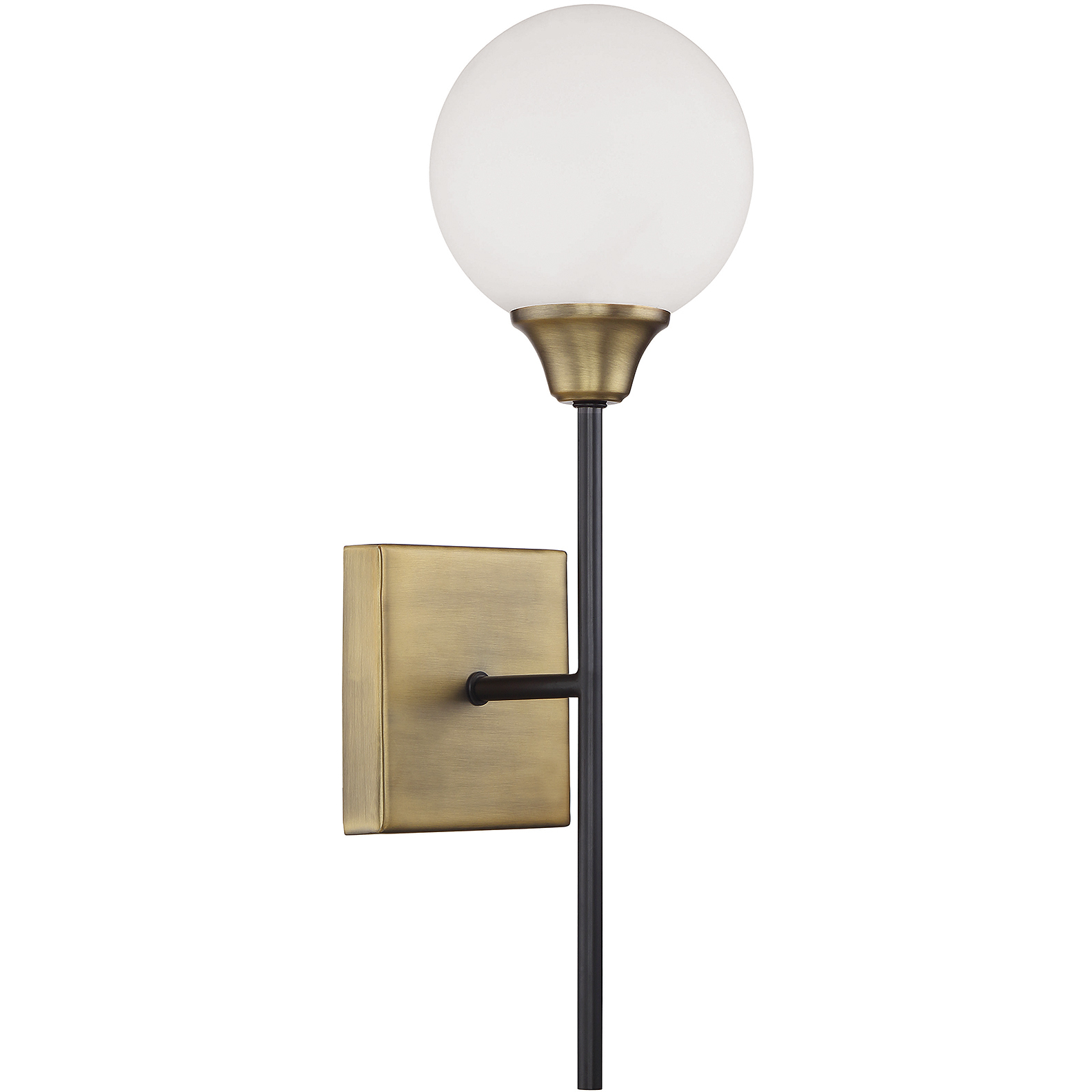 Meridian M90003-79 Mid-Century Modern 1 Light 5.75 inch Oiled Rubbed ...