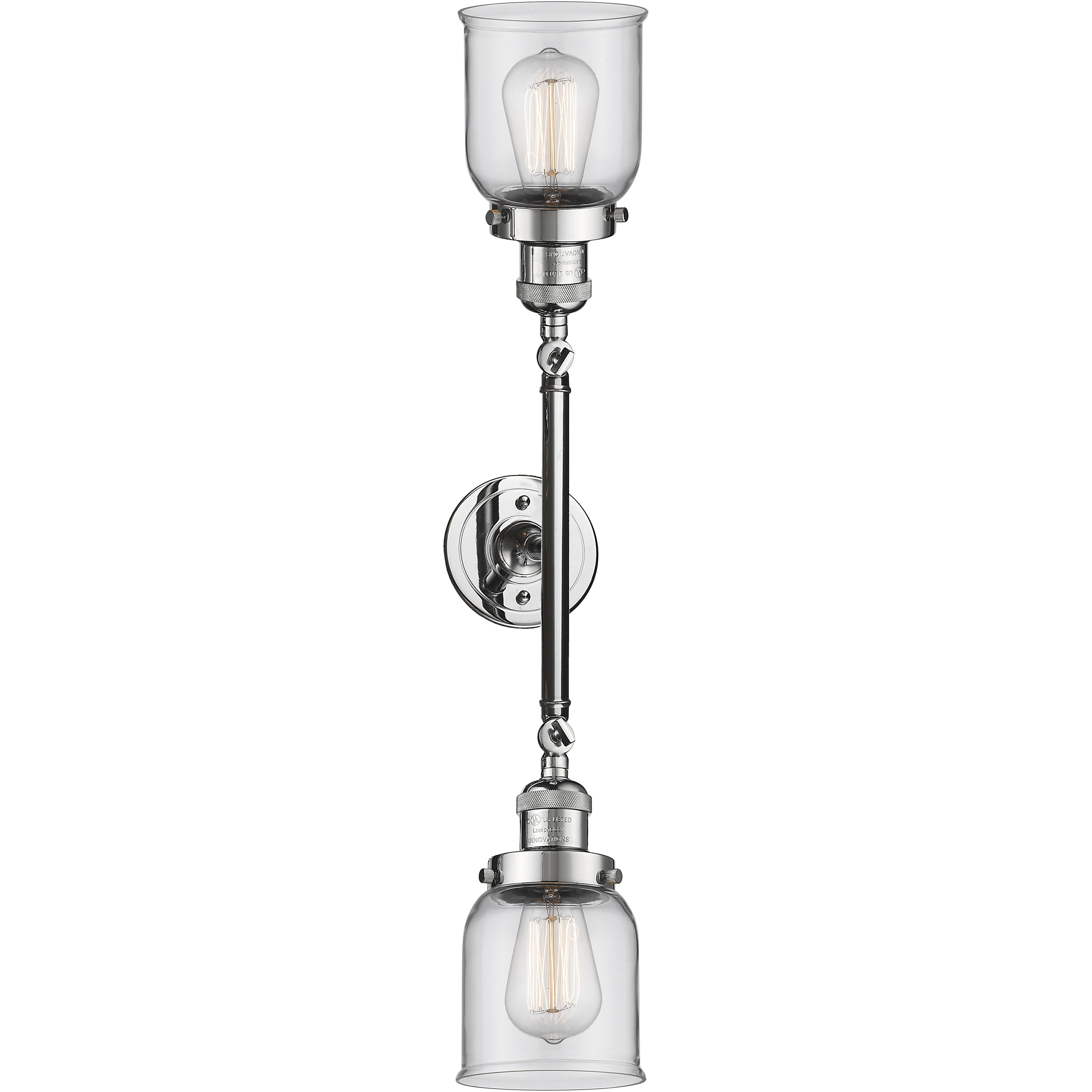 Innovations Lighting 208-PC-G52-LED Franklin Restoration Small Bell LED ...