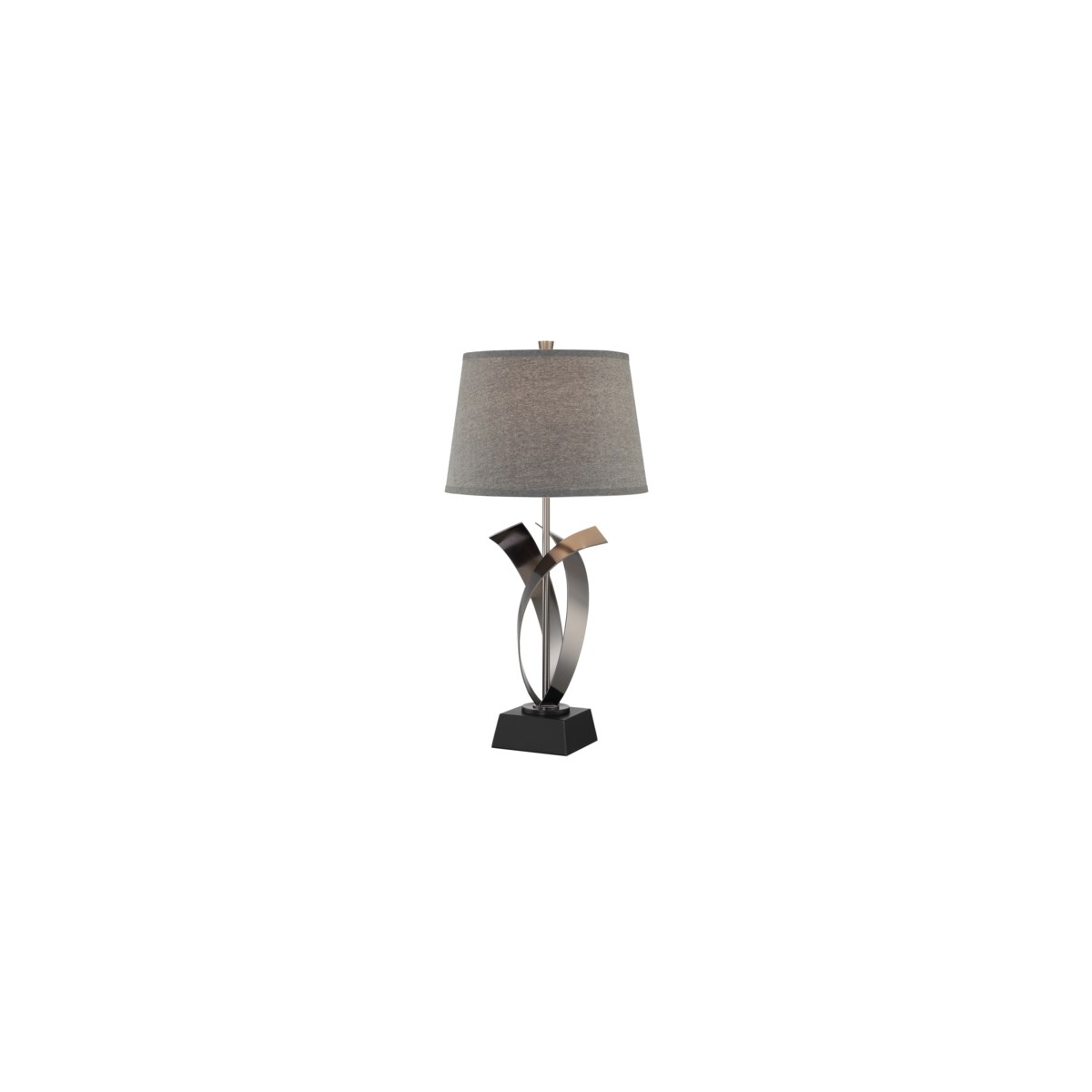 Lite Source LS-22675GREY Wayde 29 inch 100.00 watt Gun Metal Table Lamp Portable Light