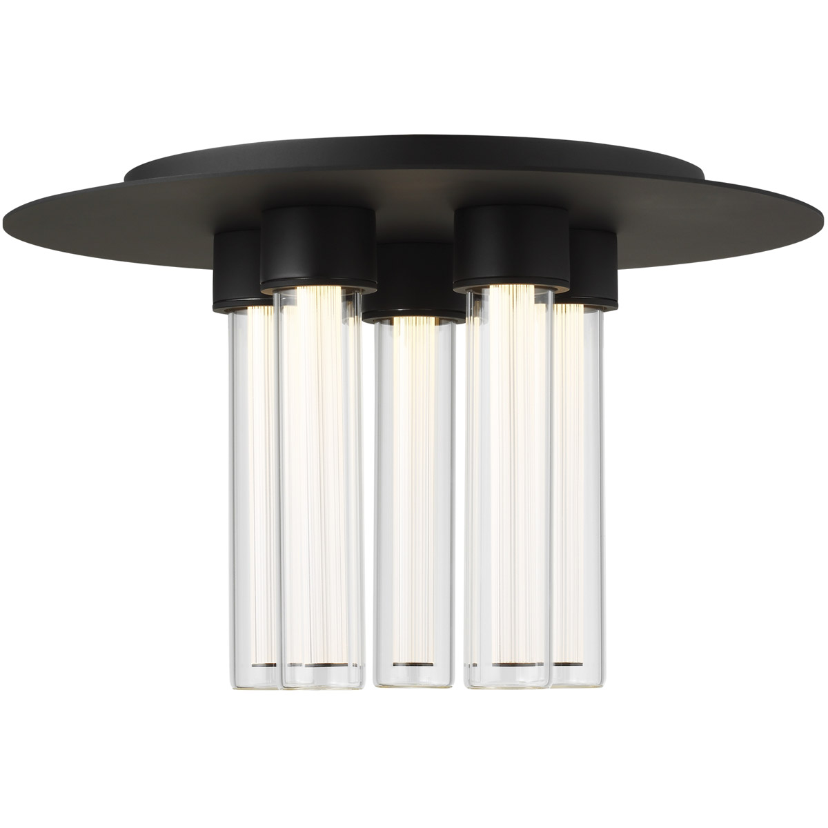 Sean Lavin Kola LED 13 inch Natural Brass Flush Mount Ceiling Light in LED 90 CRI 2700K 120V ...