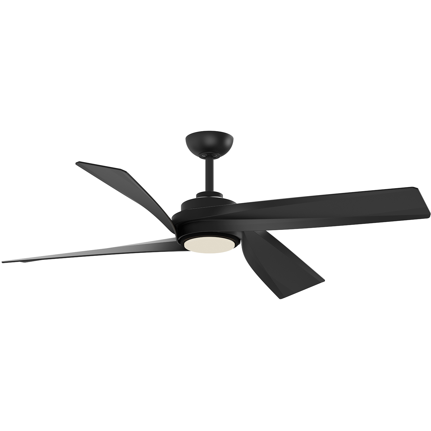 Kuzco Lighting CF96956-MB Horizon 56 inch Matte Black Ceiling Fan