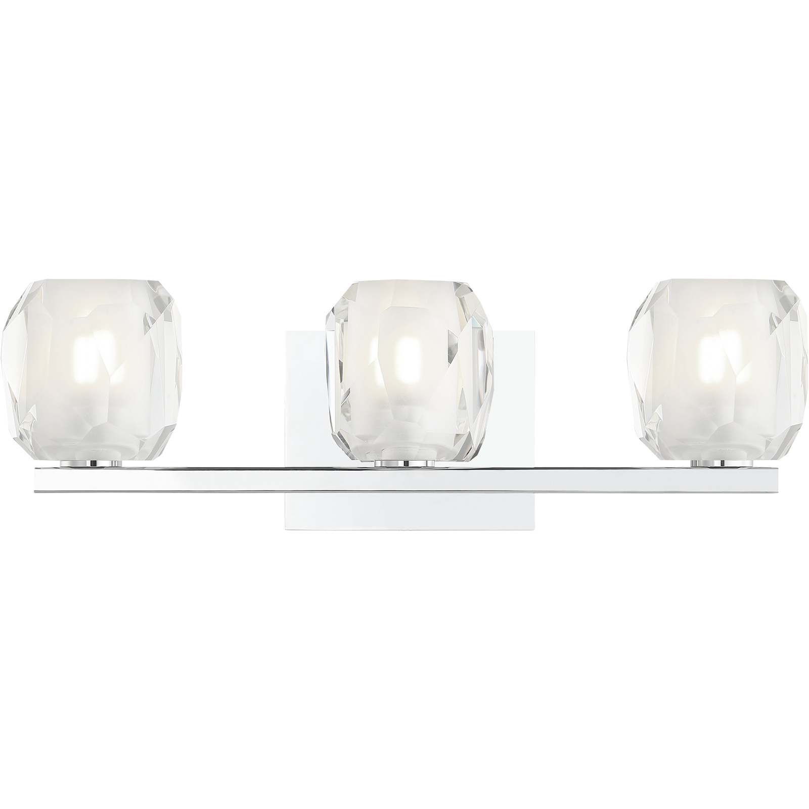 Matteo Lighting S04103CH Carleton 3 Light 18 inch Chrome Bath Vanity ...