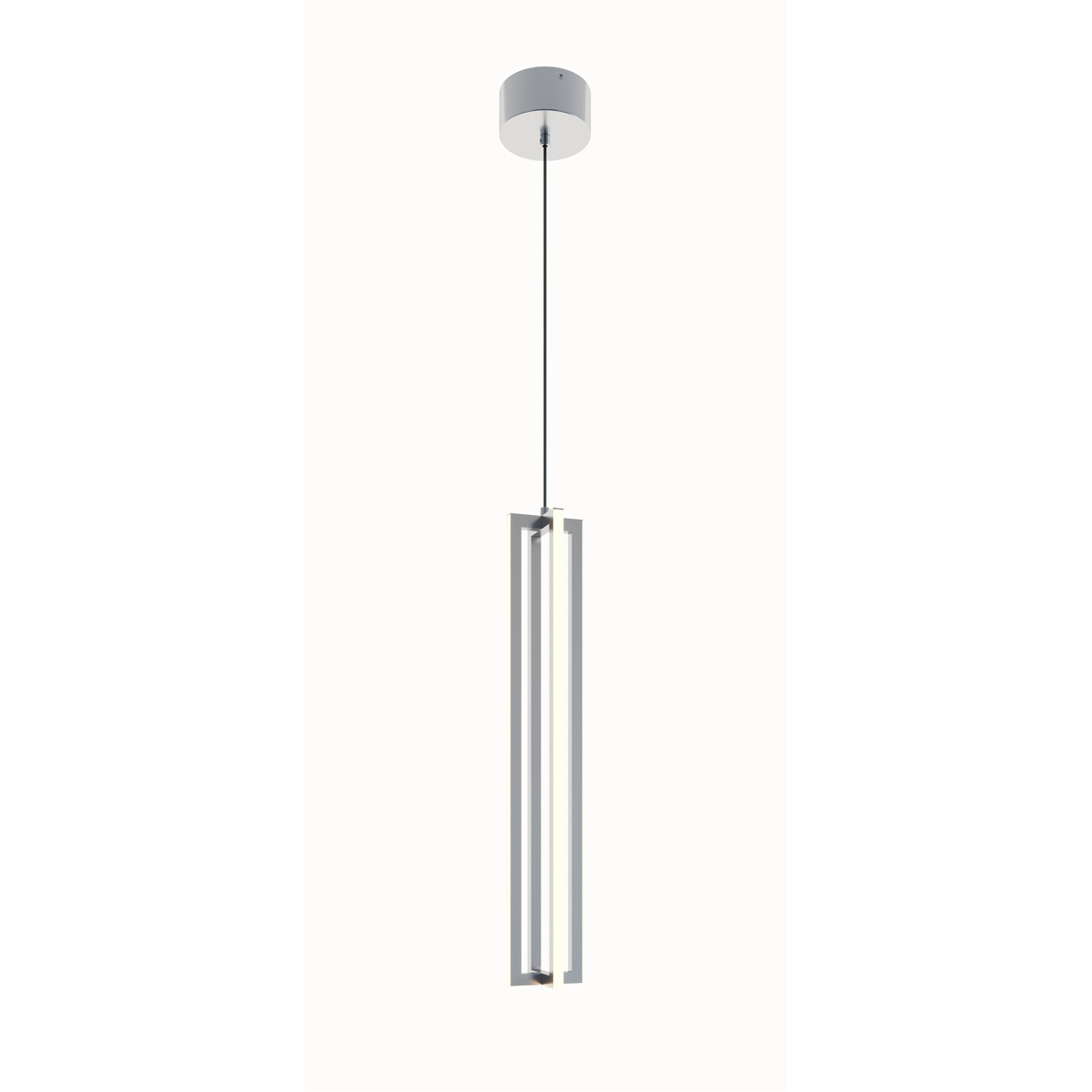 AFX CSSP36L30D1SN Cass LED 4 inch Satin Nickel Pendant Ceiling Light