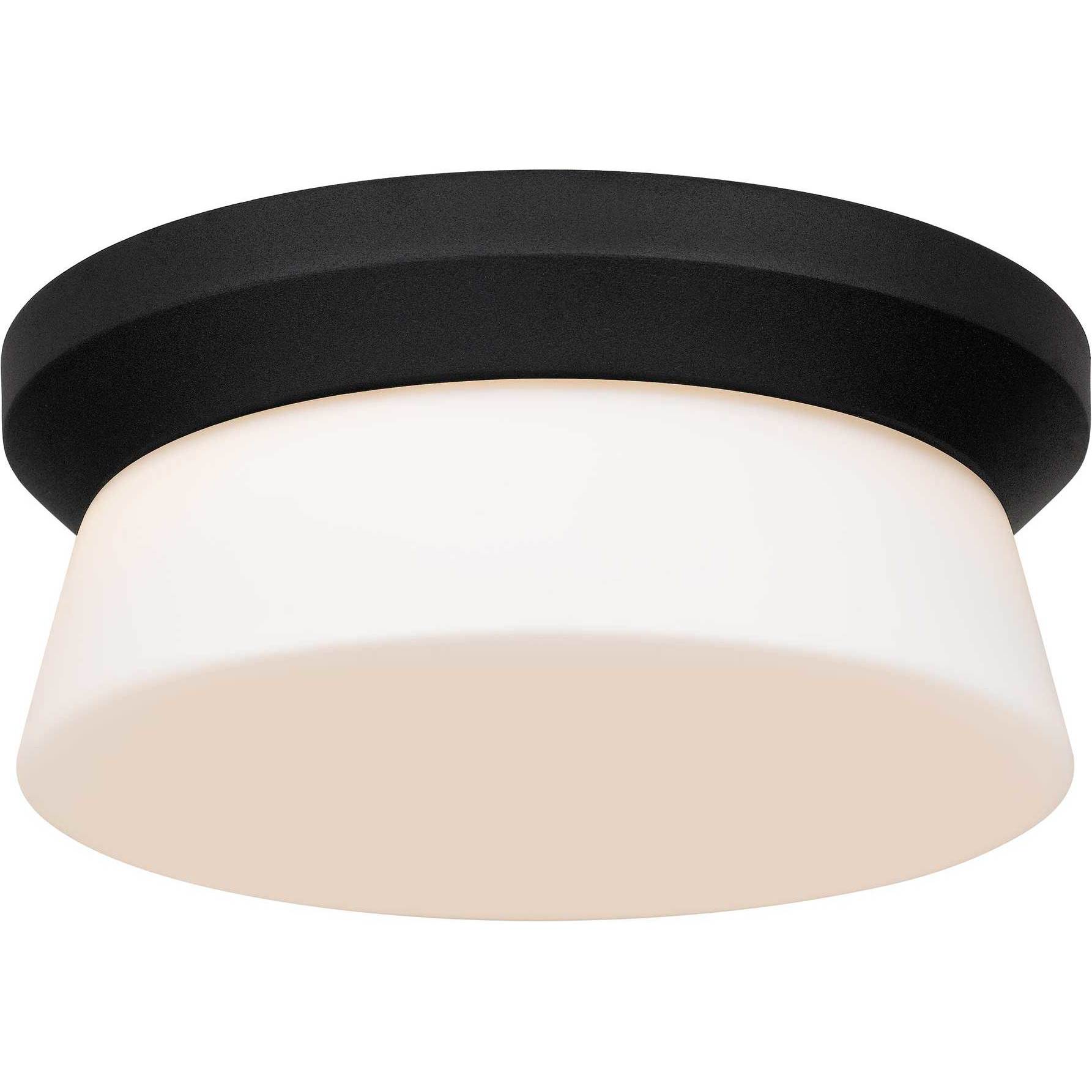 Alteck Lighting AFM0148-3CCT-W-BK Skirt LED 11 inch Sand Black Outdoor ...