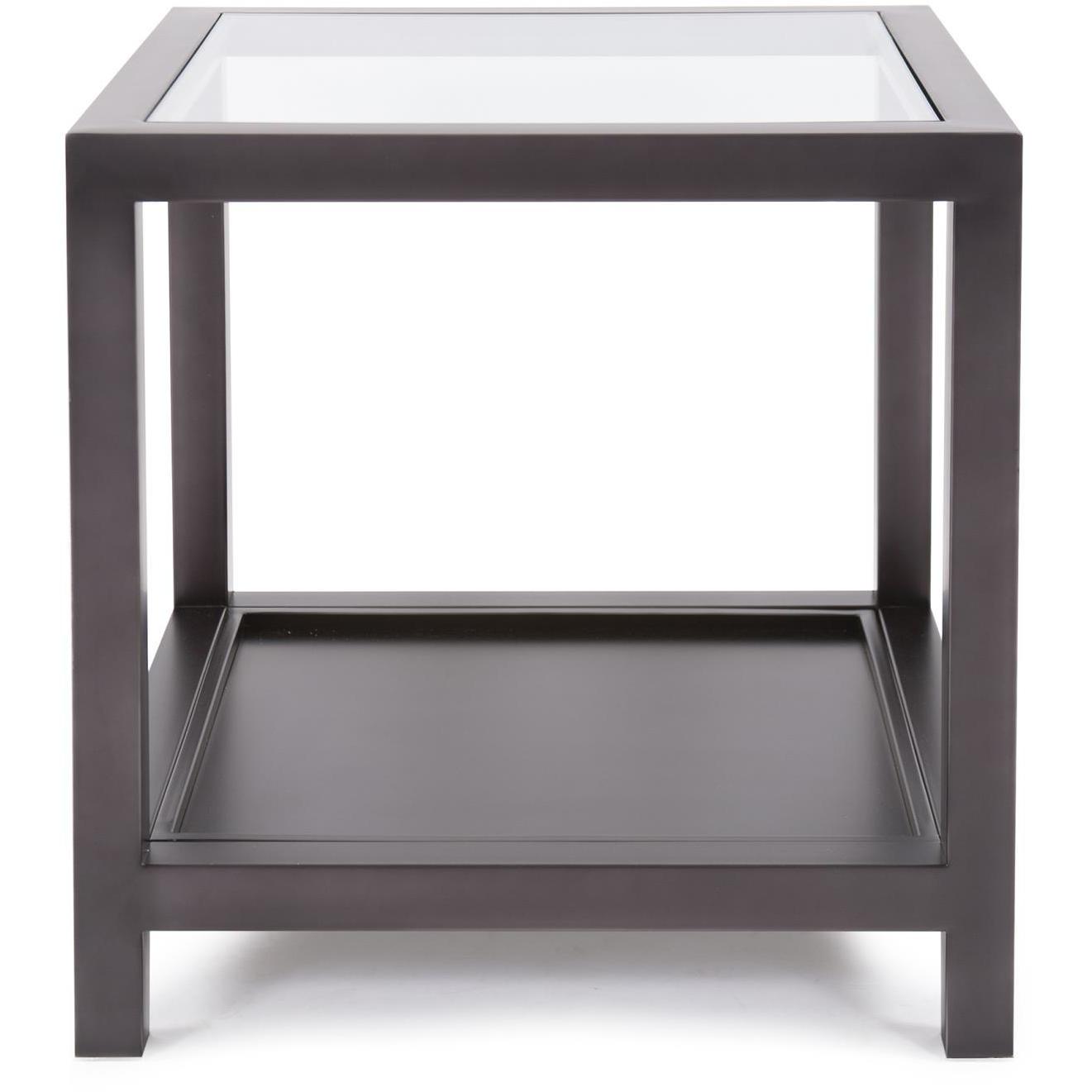Howard Elliott Collection 58050 Dumas 23.75 X 22 inch Nickel Side Table
