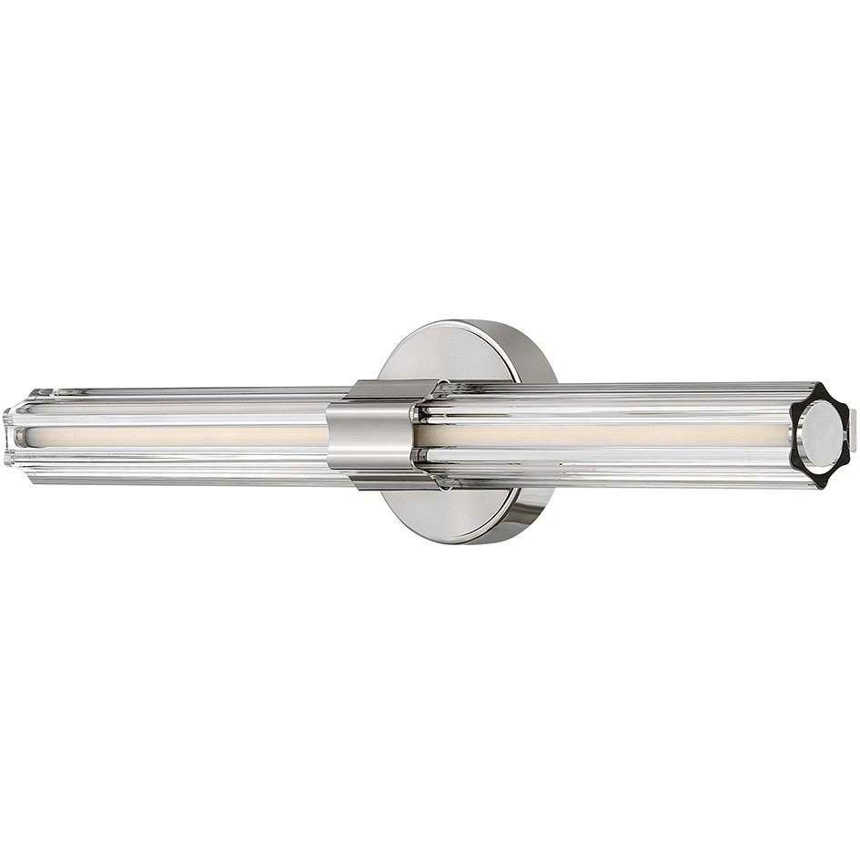 Hinkley 51312PN Georgette LED 24 inch Polished Nickel Bath Light Wall Light