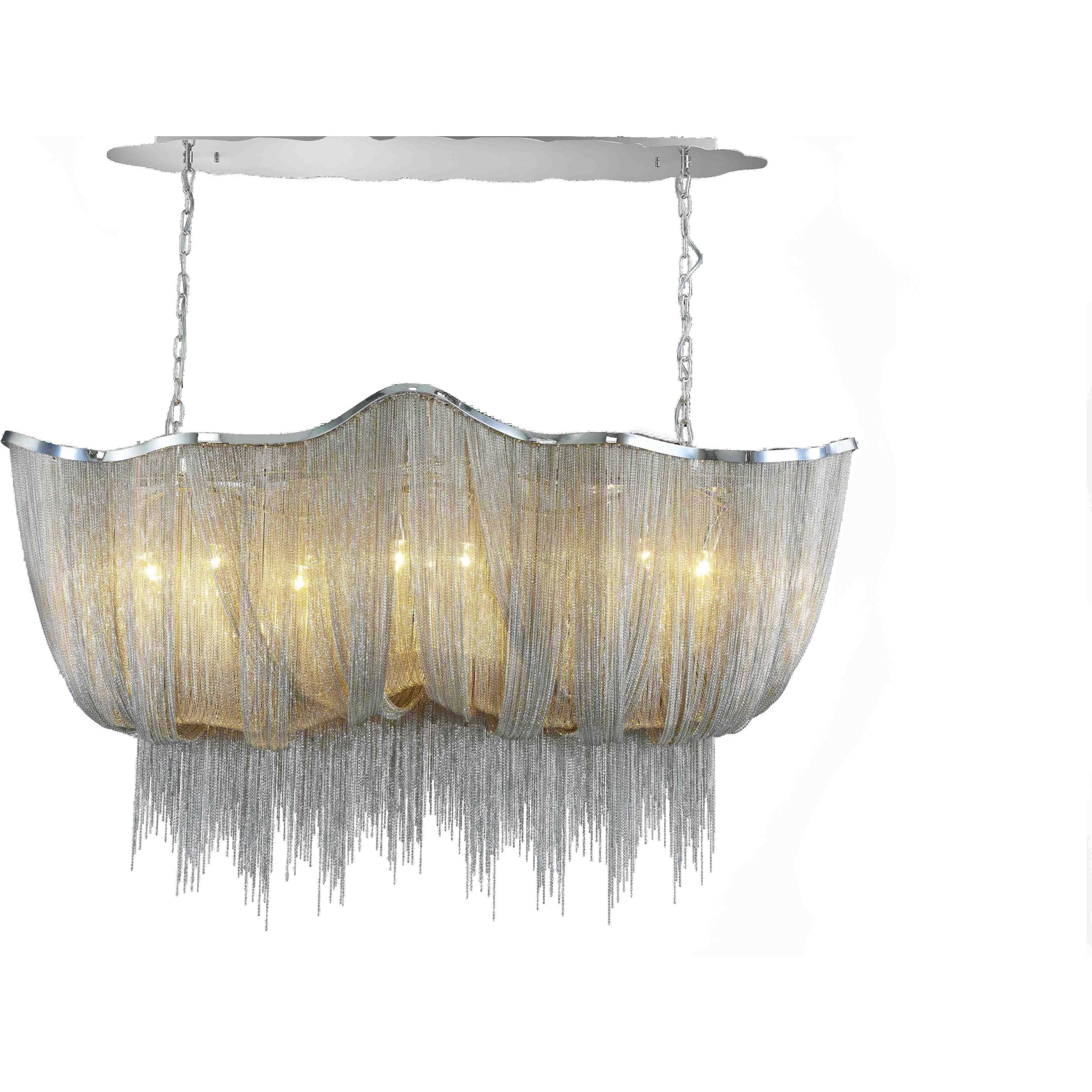 Bethel International KH0153C Kh Series 8 Light 21.3 inch Chrome ...