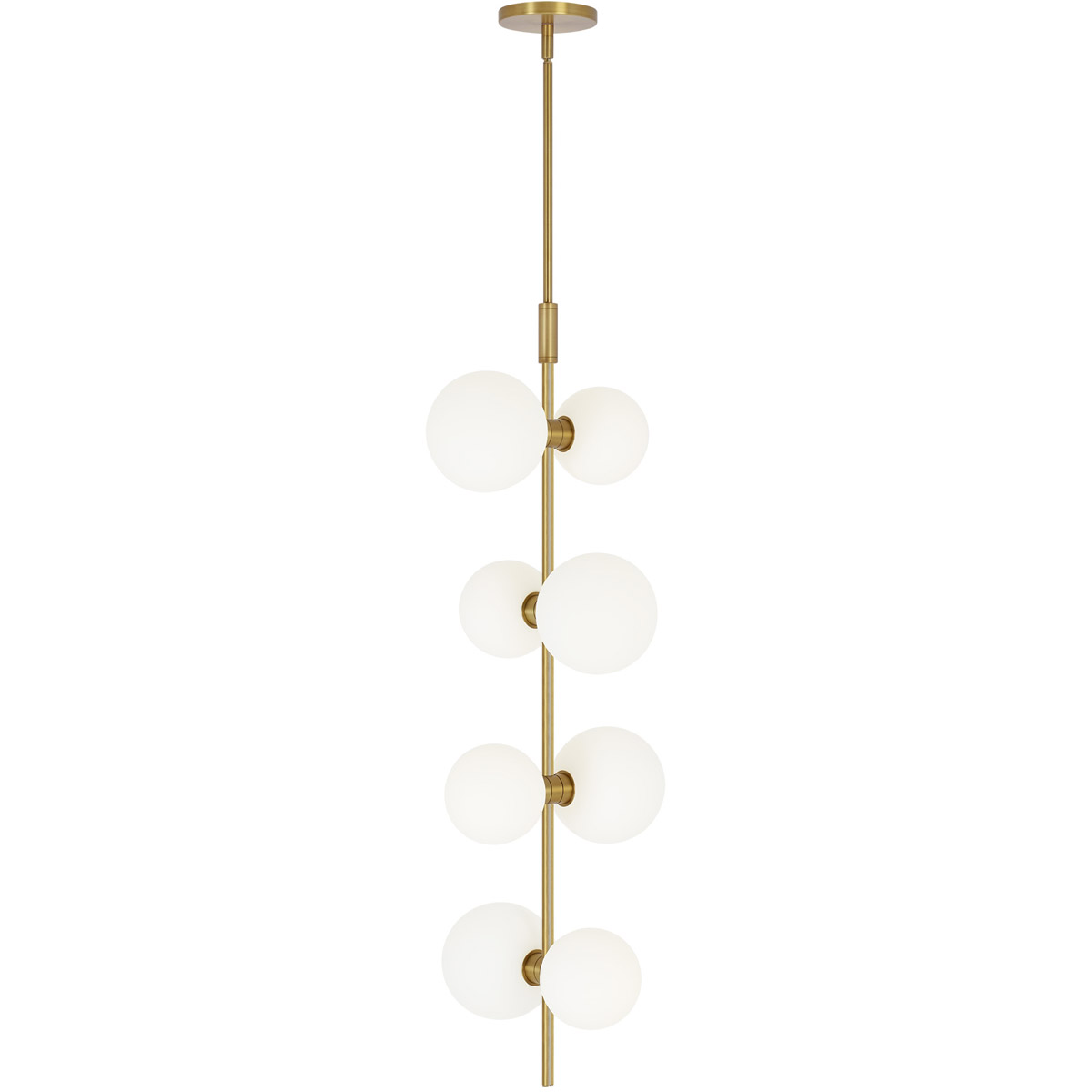 Sean Lavin ModernRail LED 12.8 inch Aged Brass Pendant Ceiling Light in ...