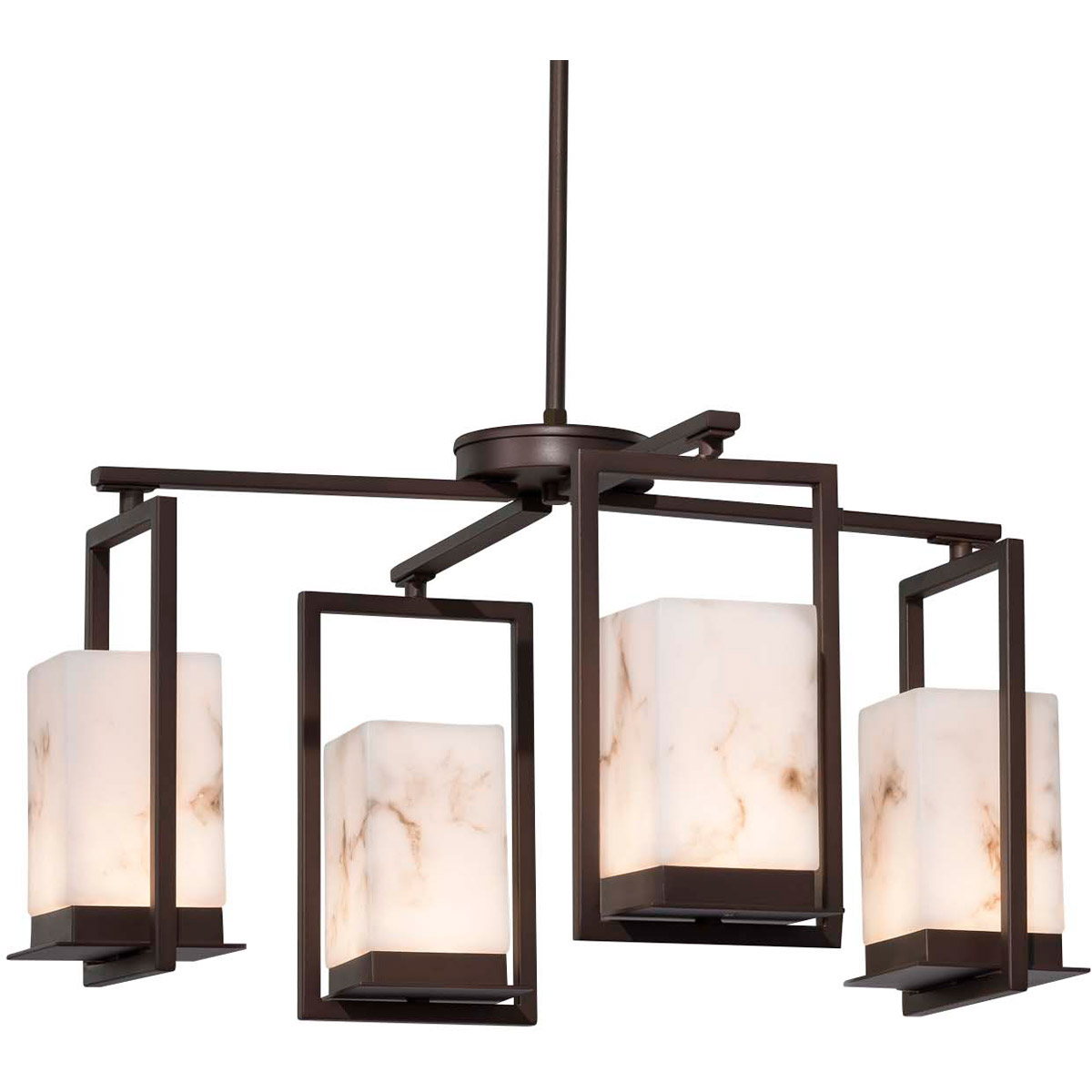 Justice Design FAL-7510W-MBLK Lumenaria LED 25 inch Matte Black ...