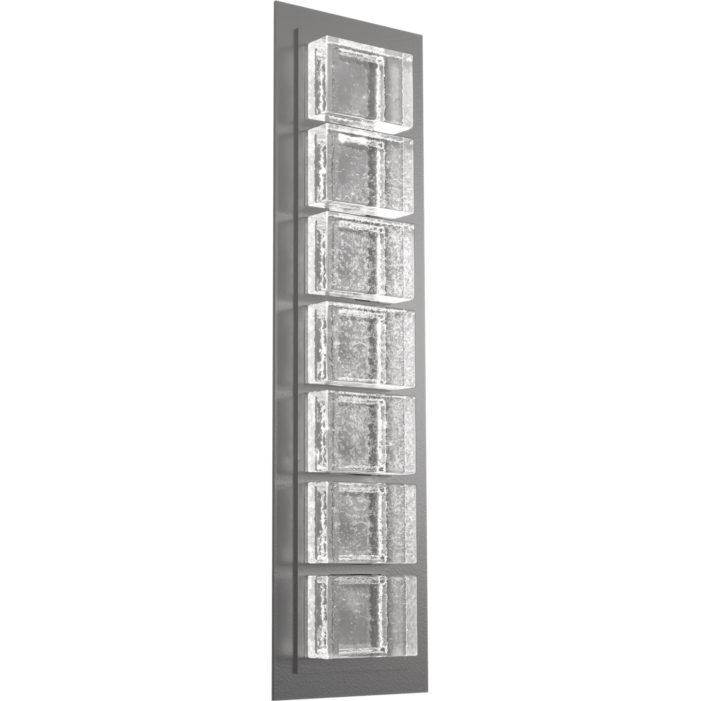 Tessera LED Argento Grey Outdoor Sconce
