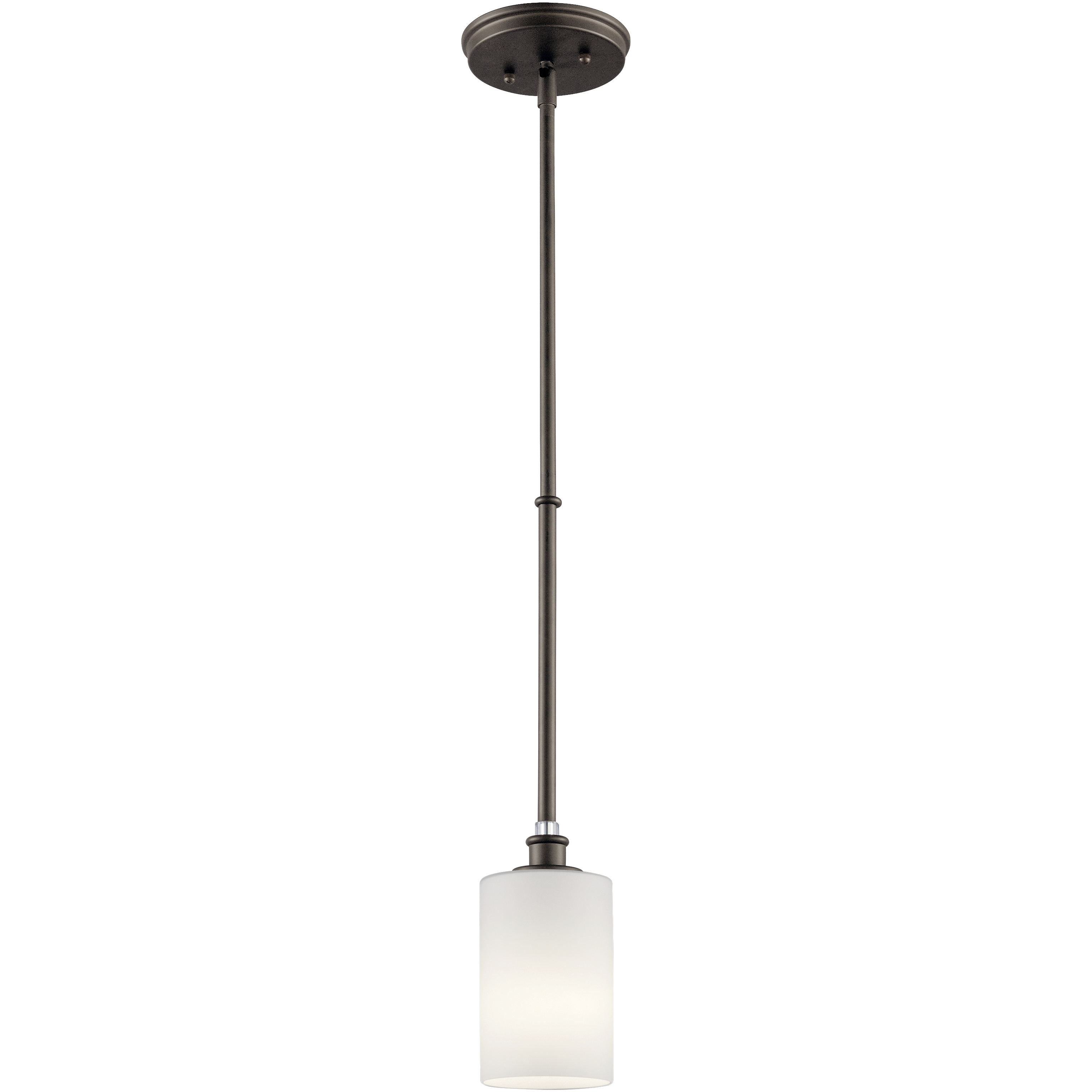 Kichler 43927OZL18 Joelson LED 4 inch Olde Bronze Mini Pendant Ceiling ...