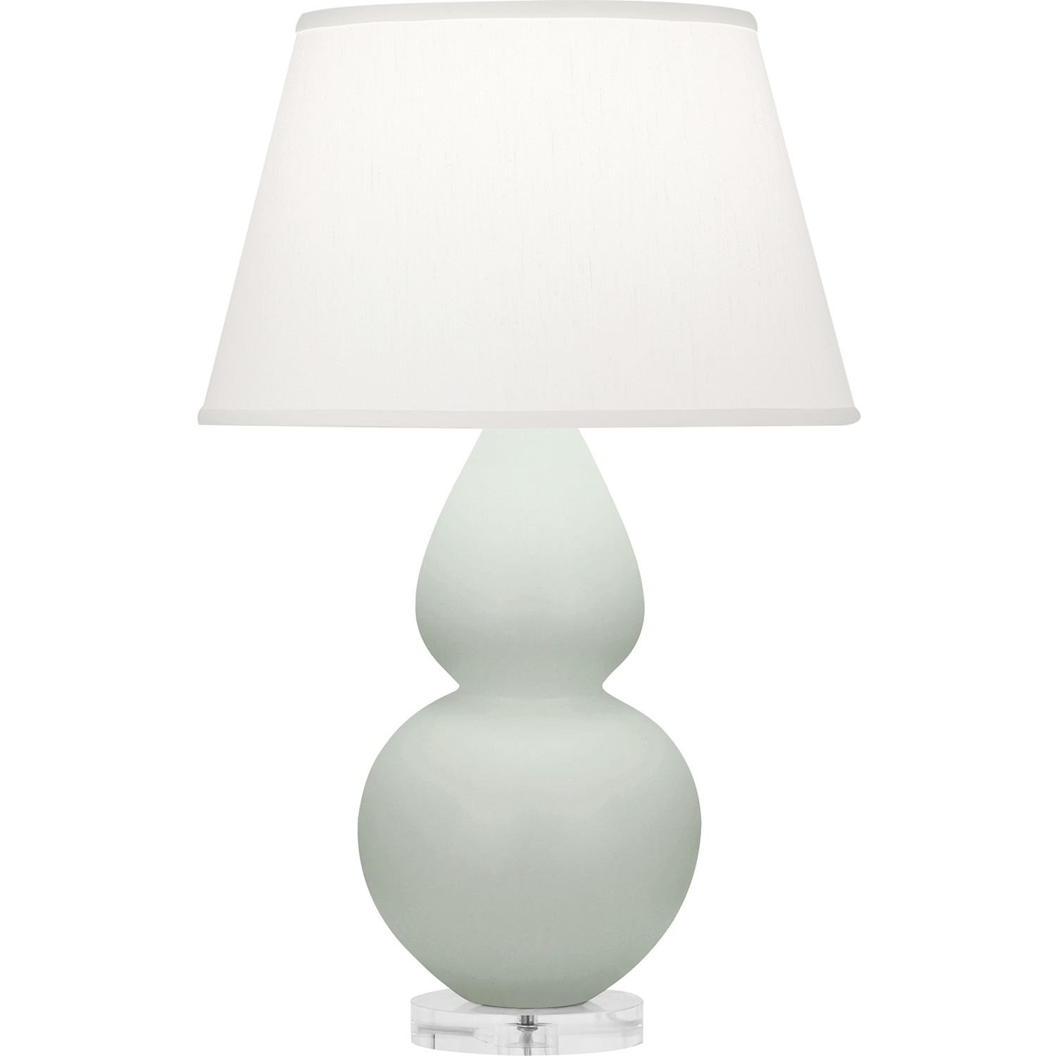 Robert Abbey MCL62 Double Gourd 30 inch 150 watt Matte Celadon Glazed ...