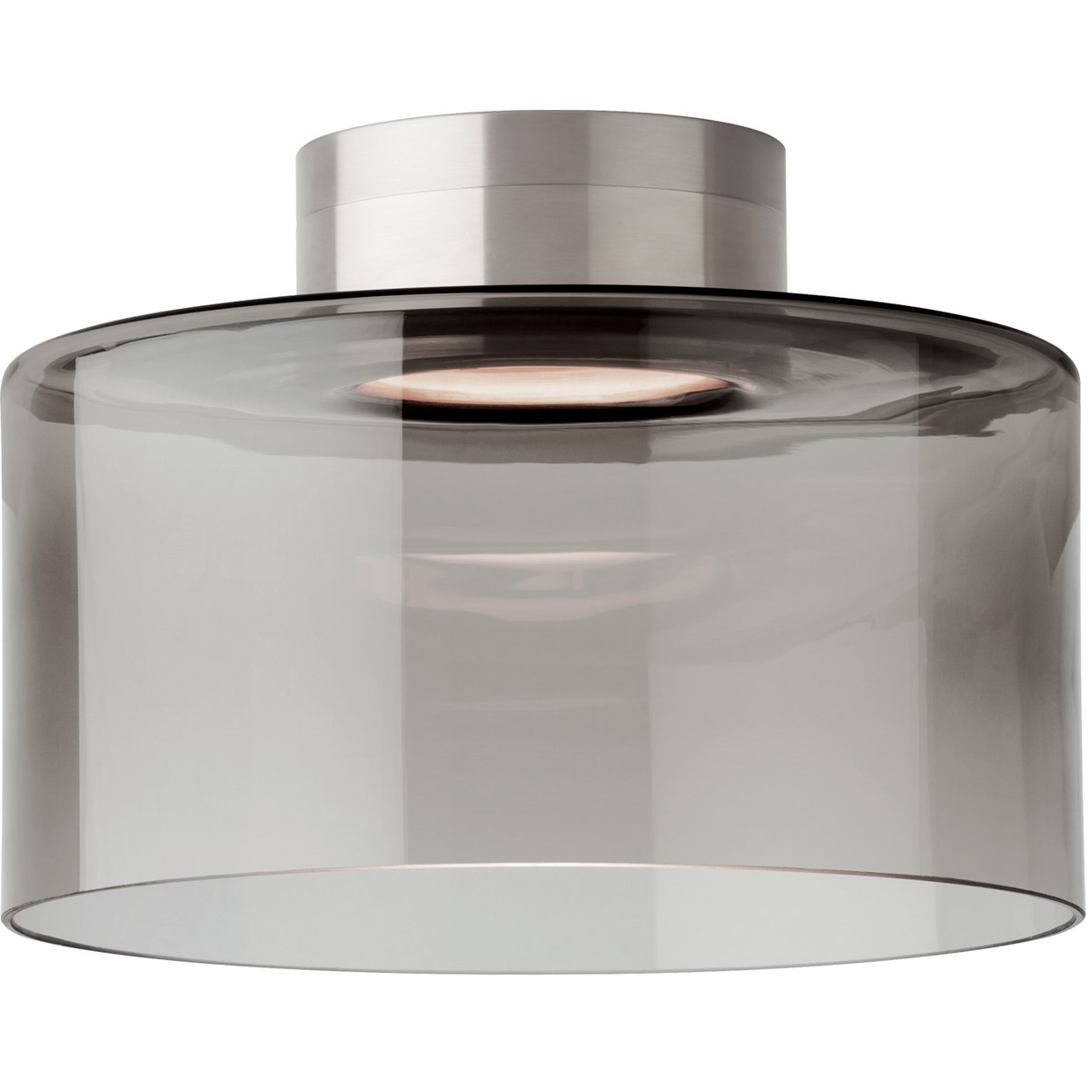Sean Lavin Manette LED 11 inch Satin Nickel Flush Mount Ceiling Light ...