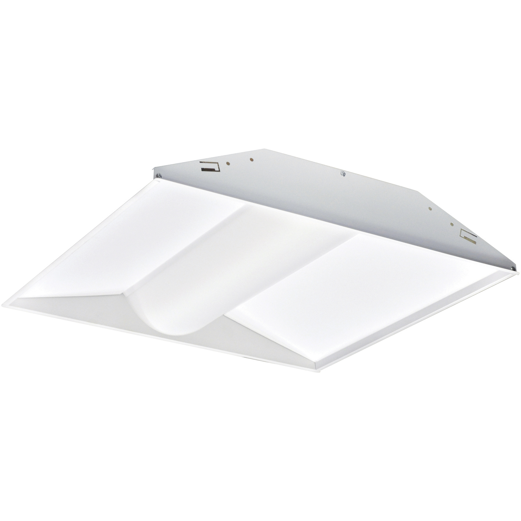 Center Basket Troffer LED 24 inch White Panel Light Ceiling Light