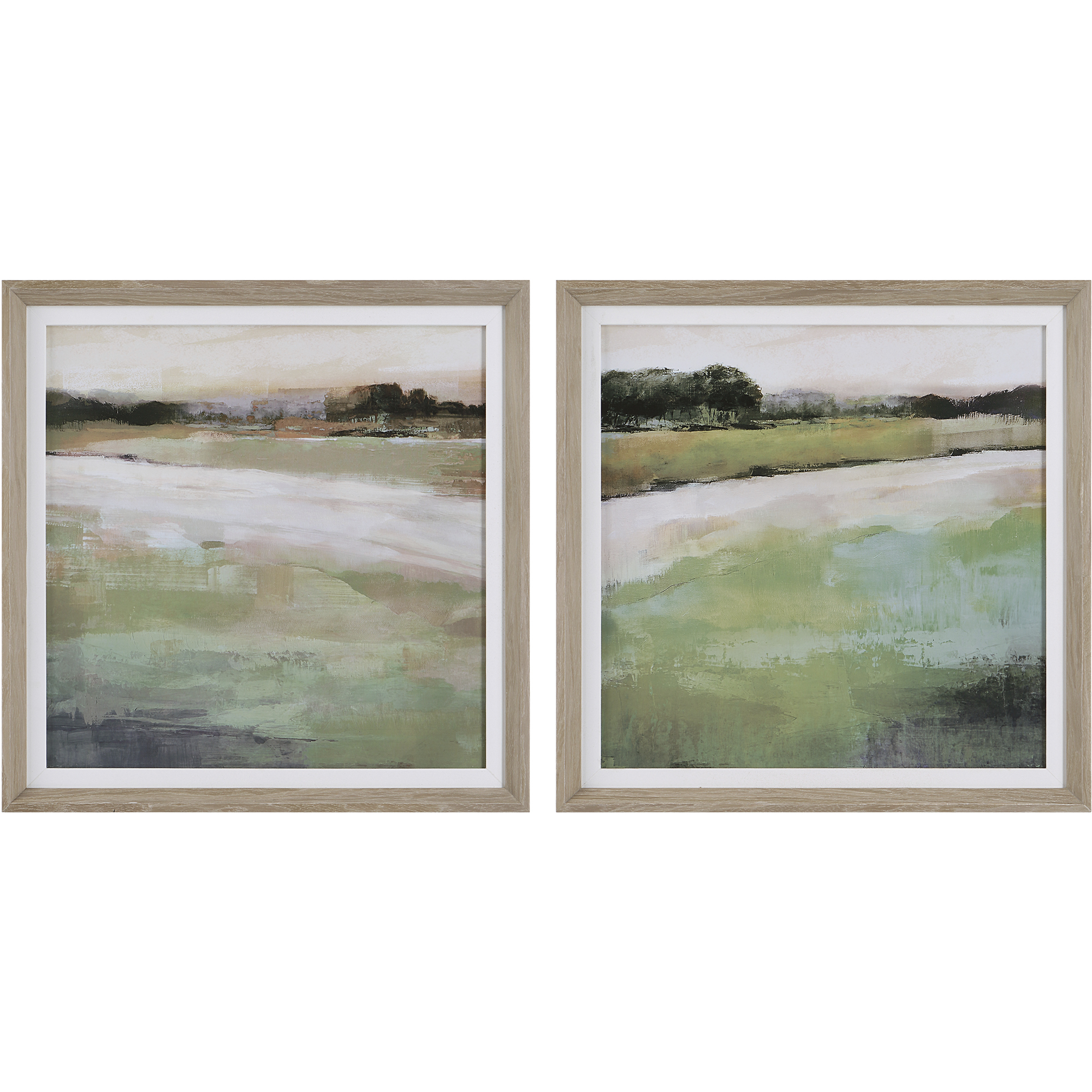 Uttermost 41450 Vivid Vista 28 X 28 inch Framed Prints, Set of 2