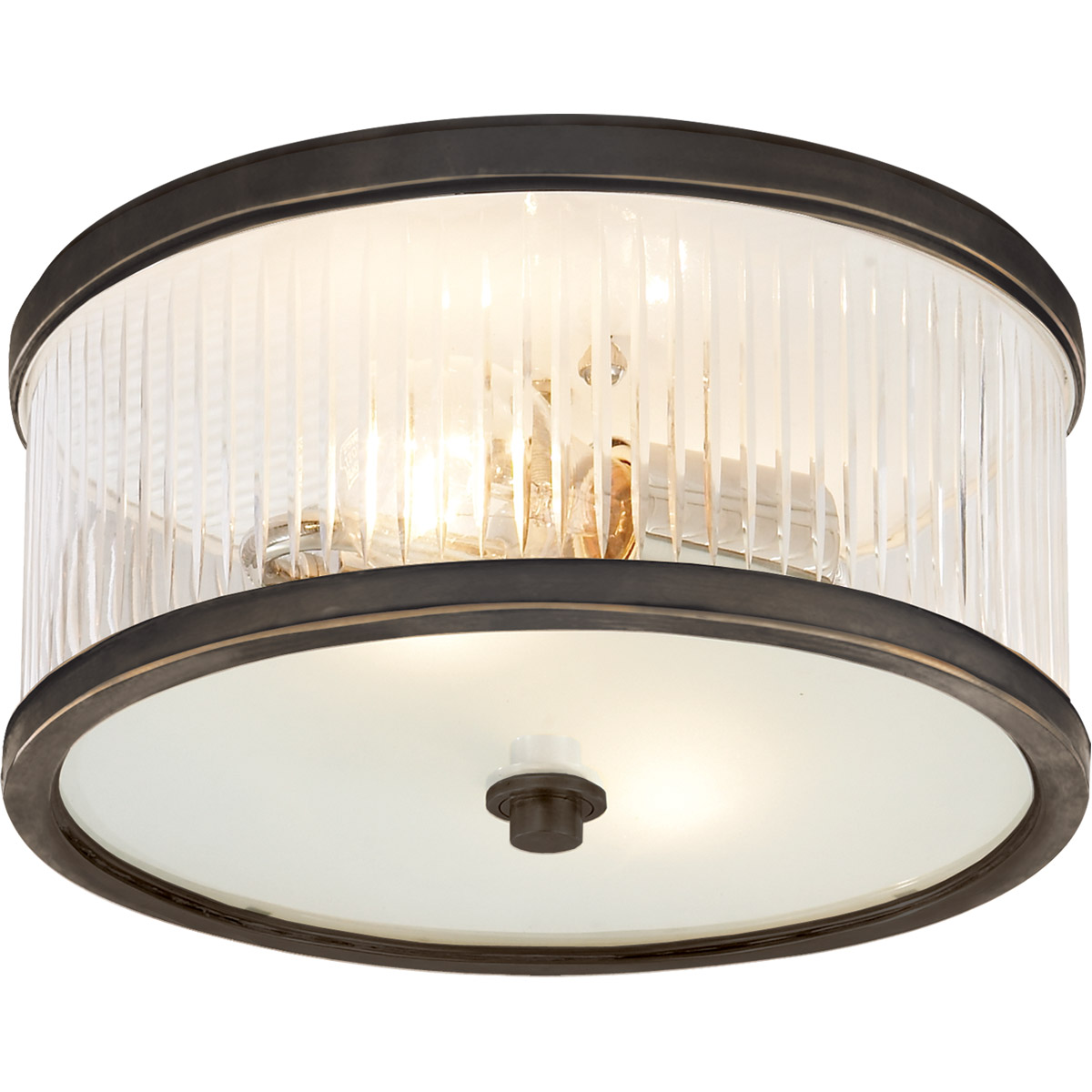 Alexa Hampton Randolph 2 Light 11.25 inch Bronze Flush Mount Ceiling ...